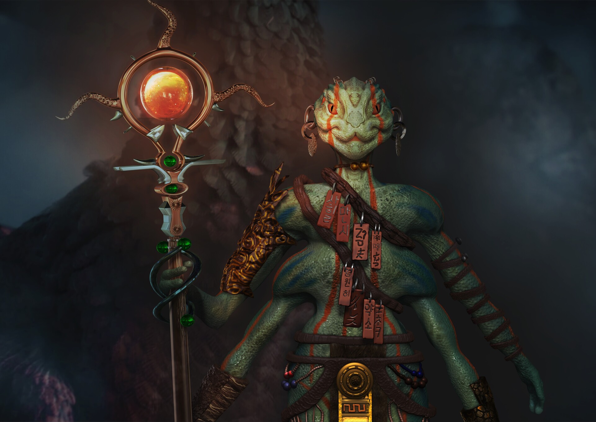 ArtStation - ALIEN CHARACTER ART