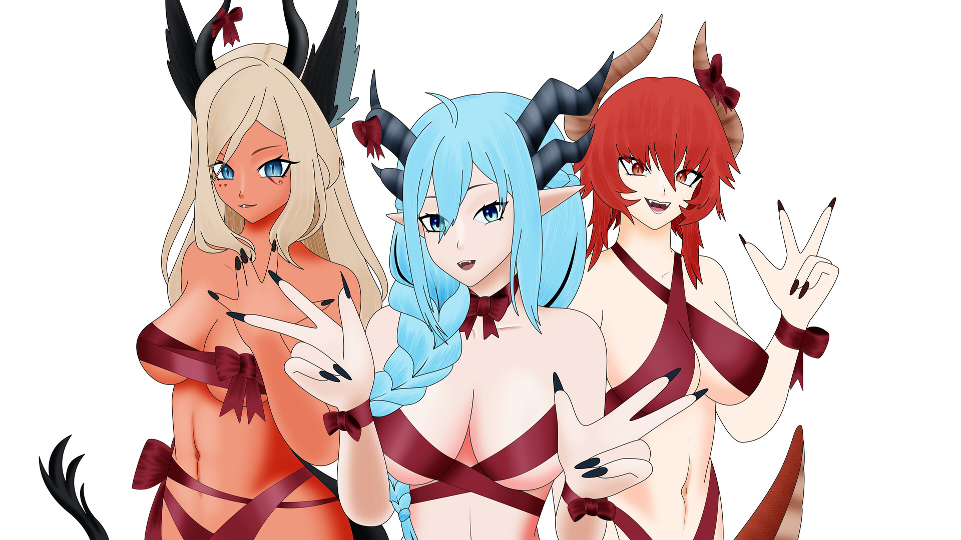 ArtStation - Dragon girl appreciation