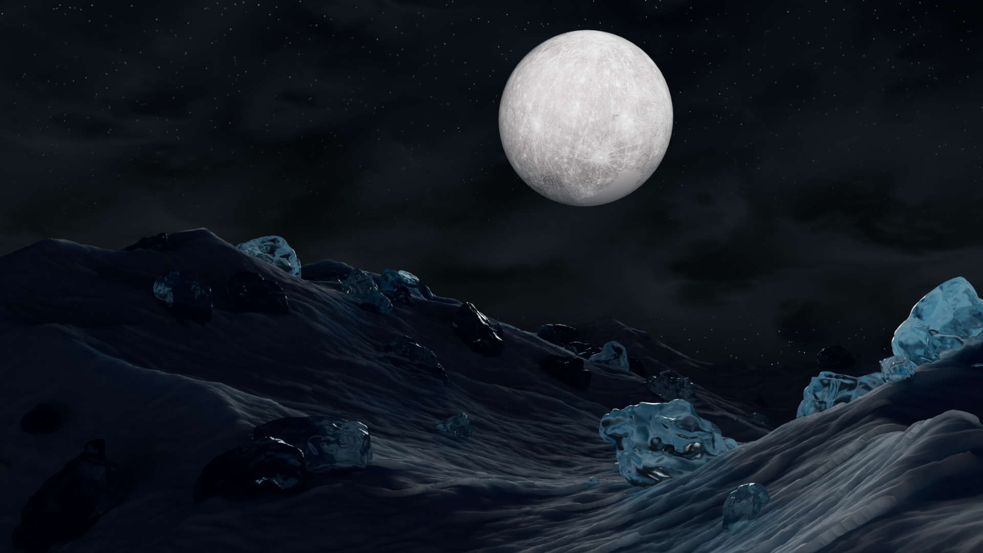 ArtStation - The ice planet