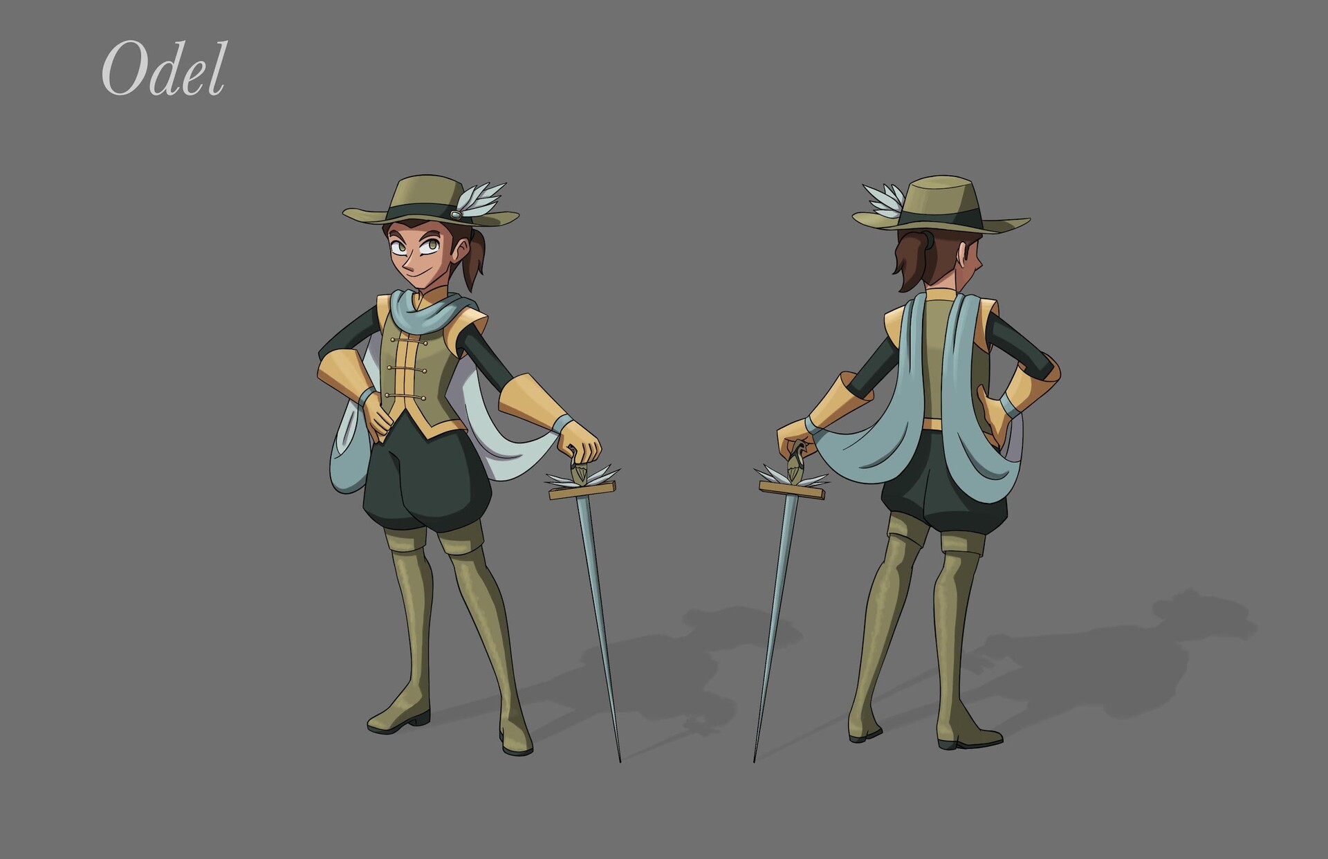 ArtStation - Odel the Adventurer