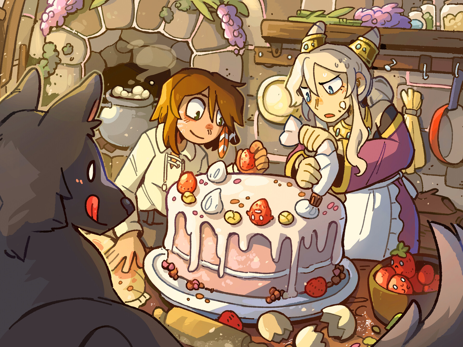 ArtStation - Birthday Cake