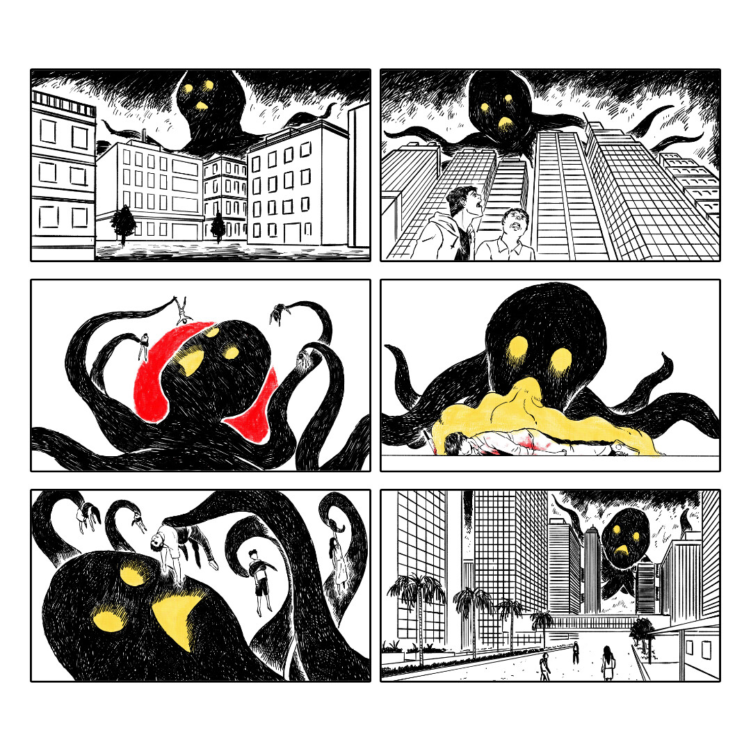 Irfan Juliansyah - Sky Screamer Storyboard