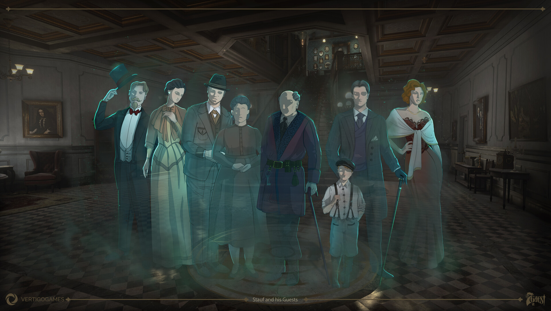 ArtStation - 7th Guest - Chatacters - outfits