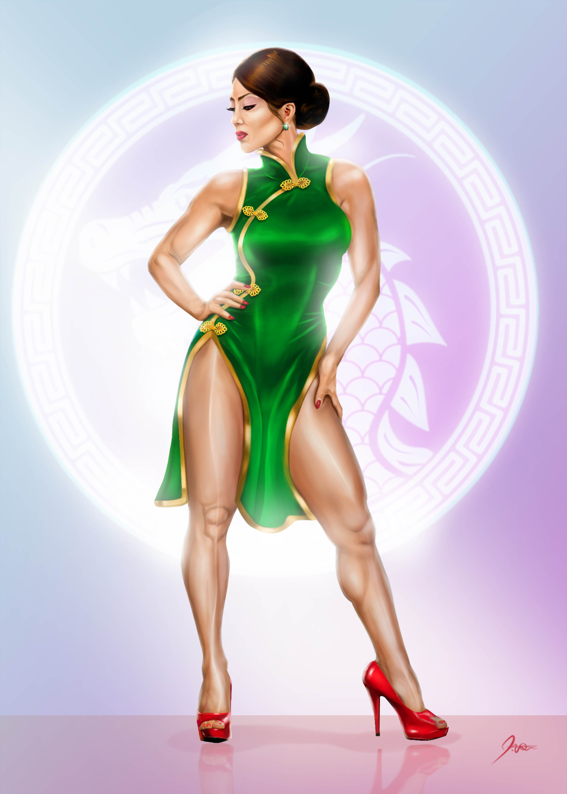 ArtStation - Green Dragon