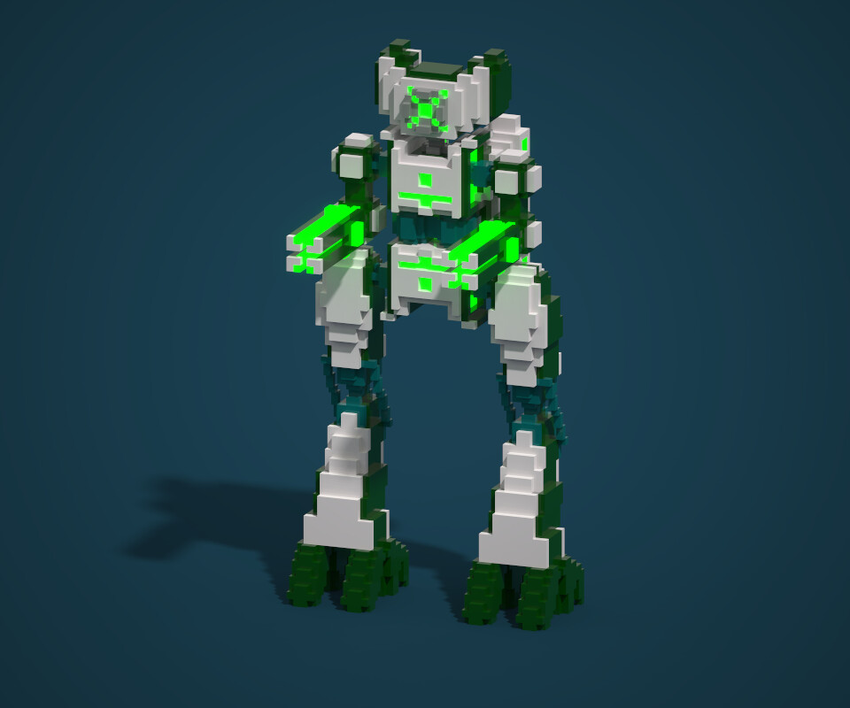 ArtStation - Combat mecha