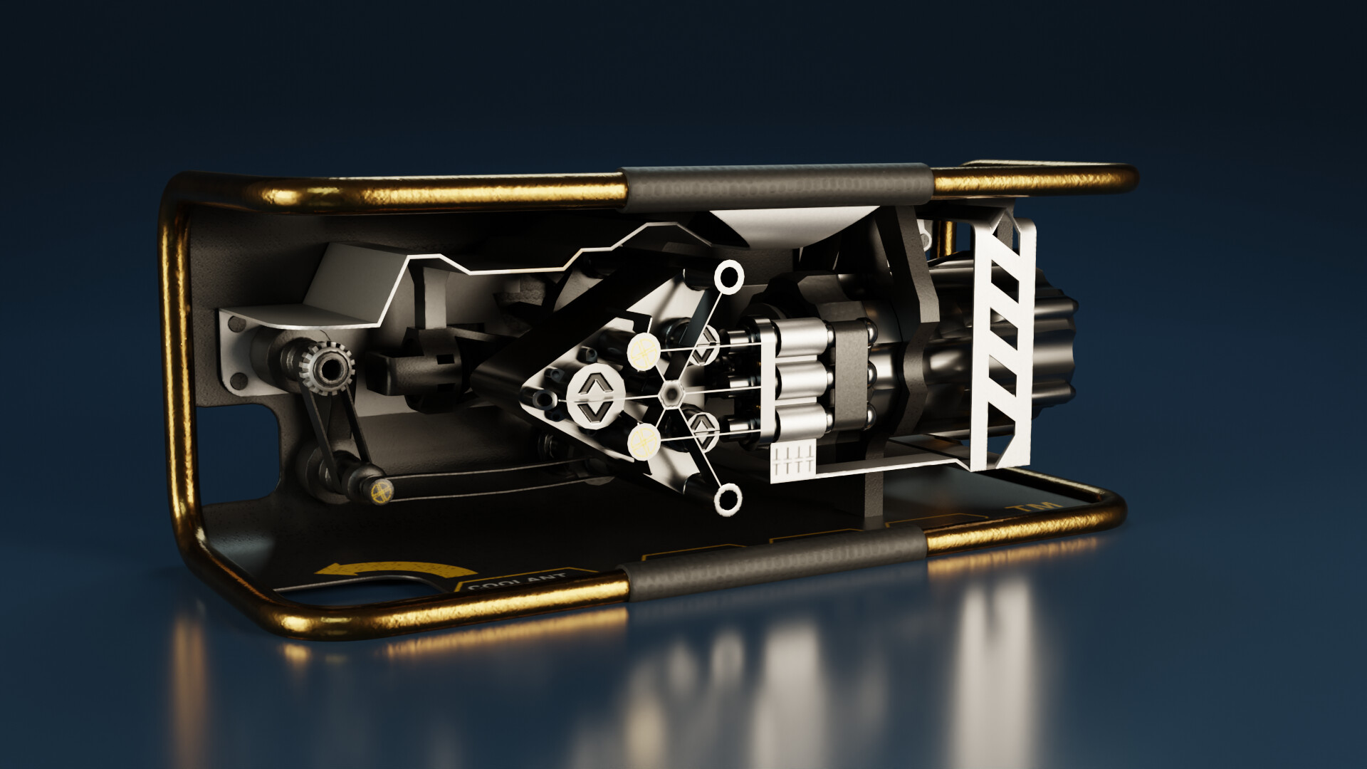 ArtStation - Sci-Fi Power Generator - box1