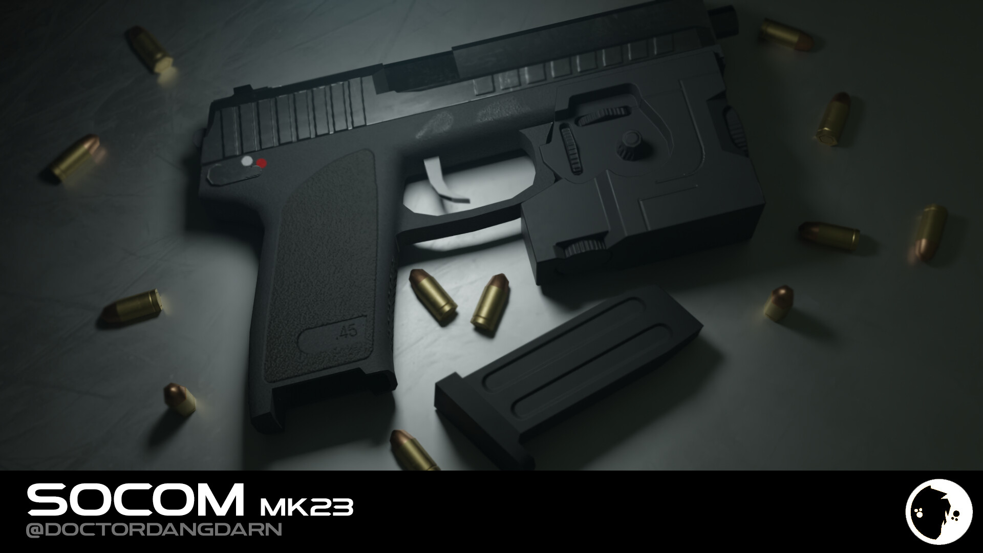 ArtStation - MK23 - SOCOM