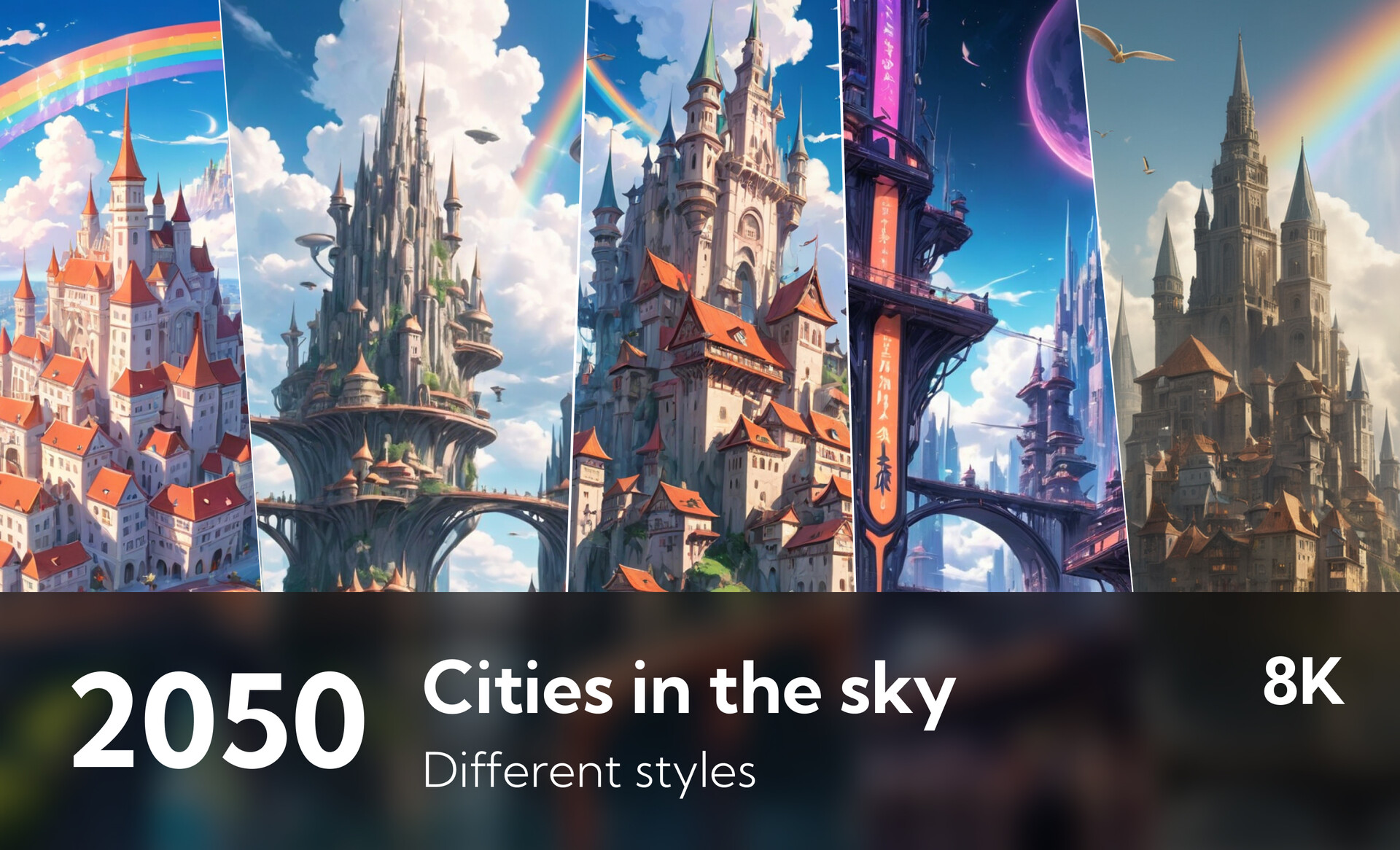 ArtStation - Cities in the sky