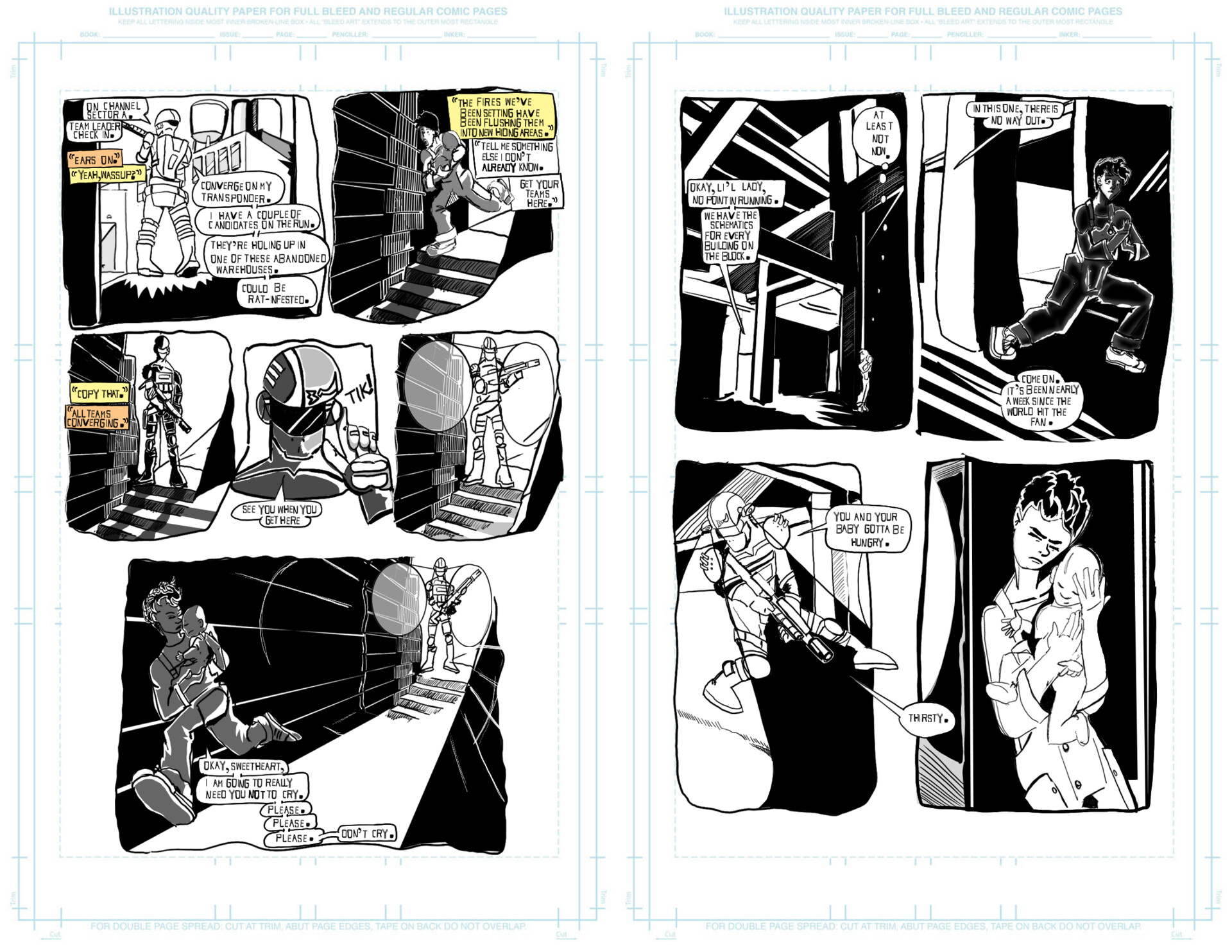 ArtStation - PowerForce Comicbook Updates (WIP)