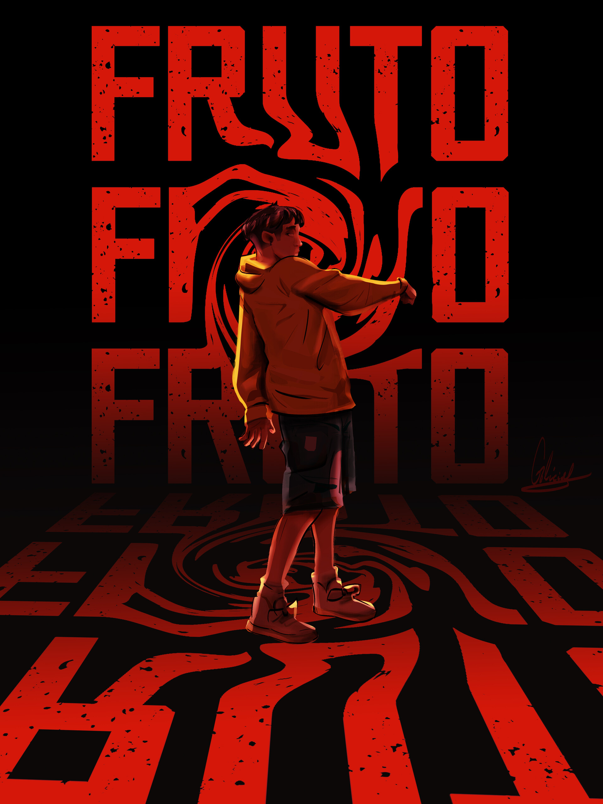 ArtStation - Milo J song - Fruto ft. Bizarrap fan art