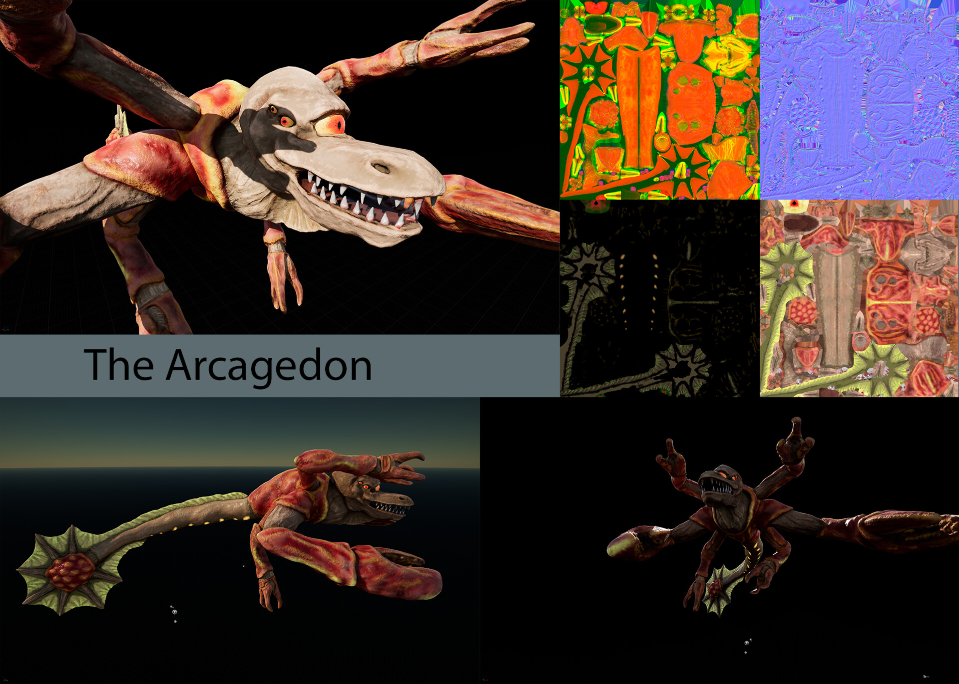 ArtStation - The Arcagendon Creature Project