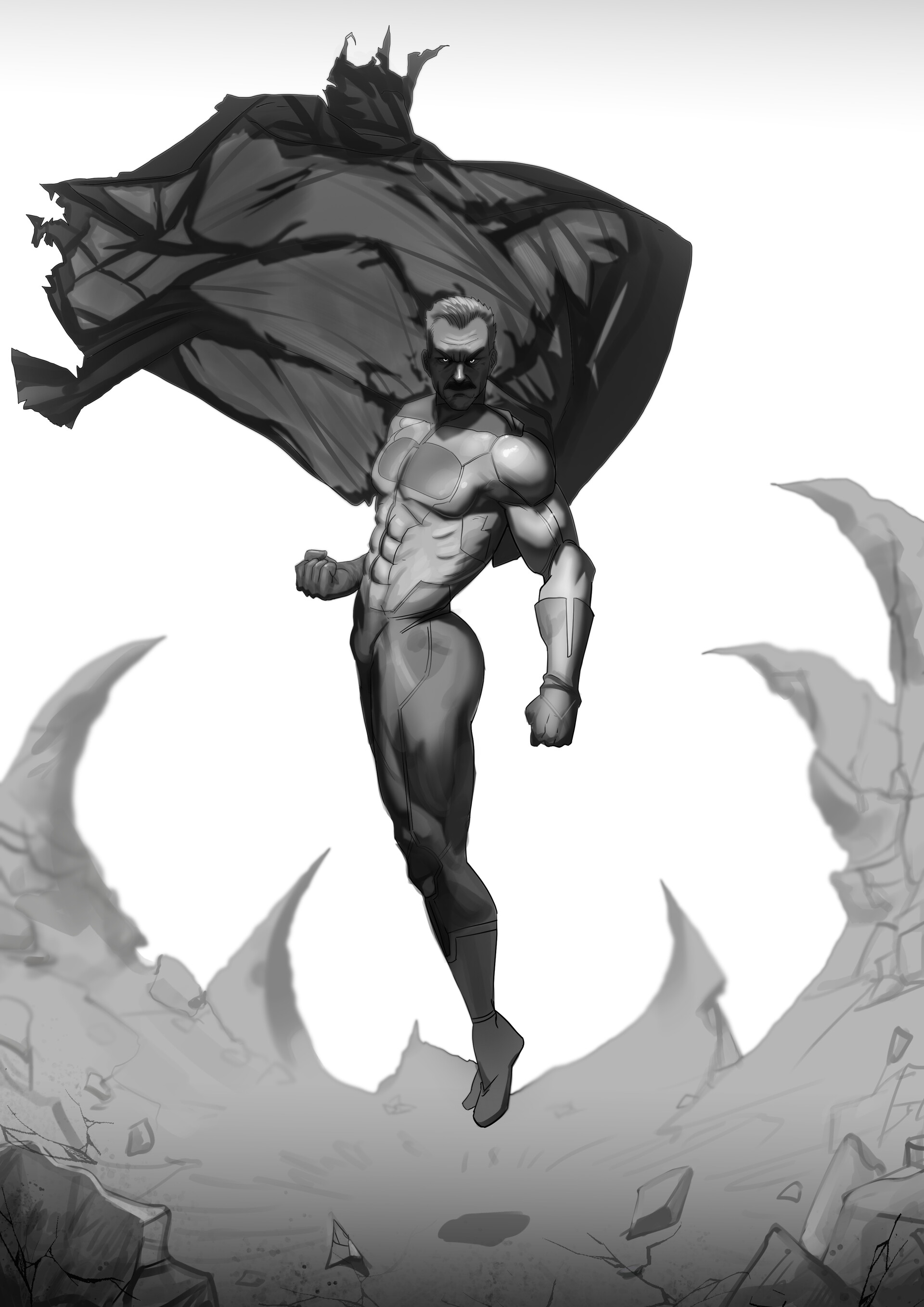 Takeda Art - Omniman Dark Hero