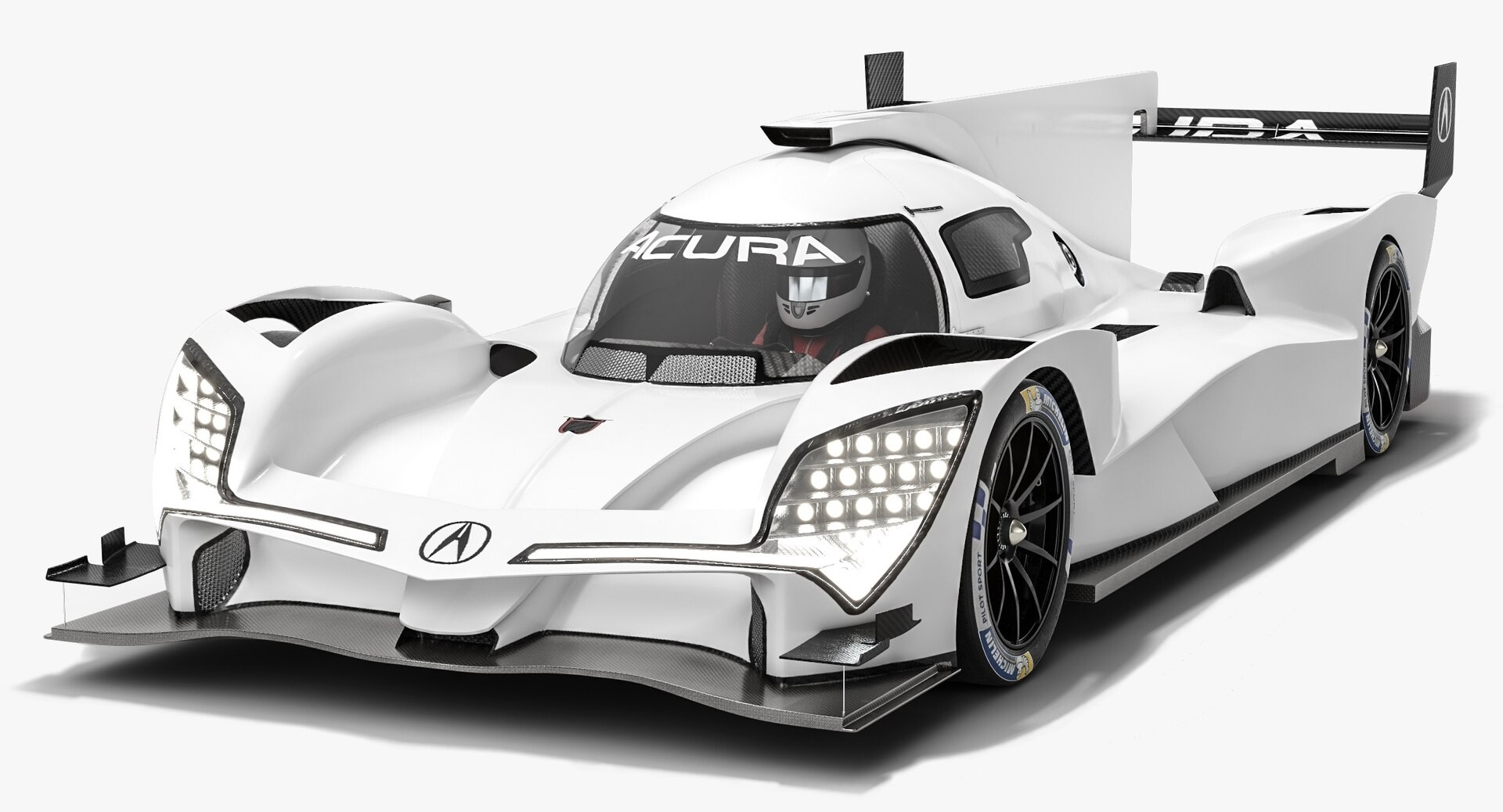 OpticalDreamSoft - Acura ARX-06 LMDh Hypercar 2023 White Mockup Race ...