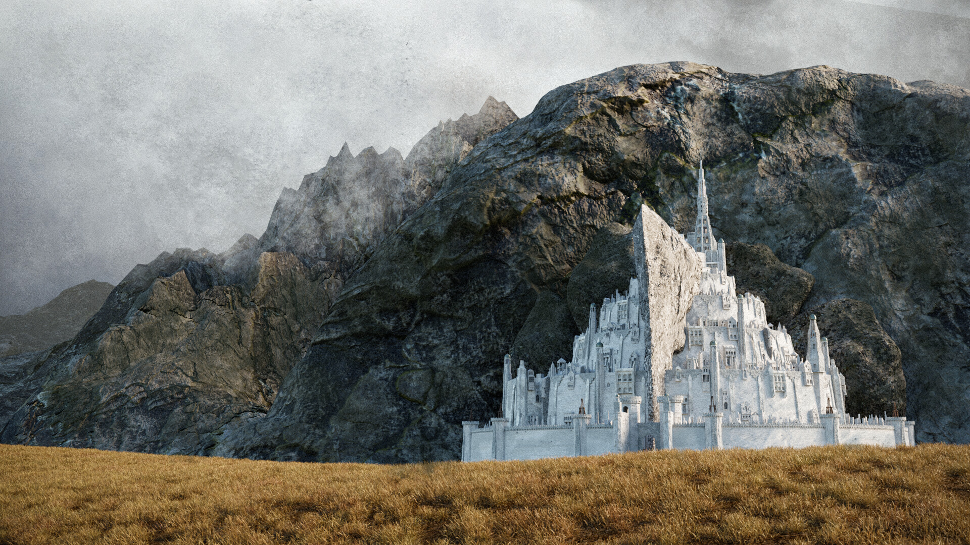 ArtStation - Minas Tirith