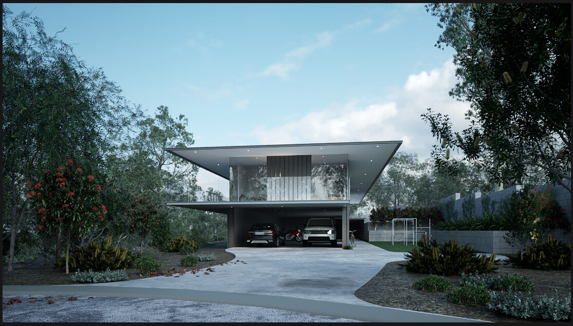 ArtStation - Australian bush house Kelmscot