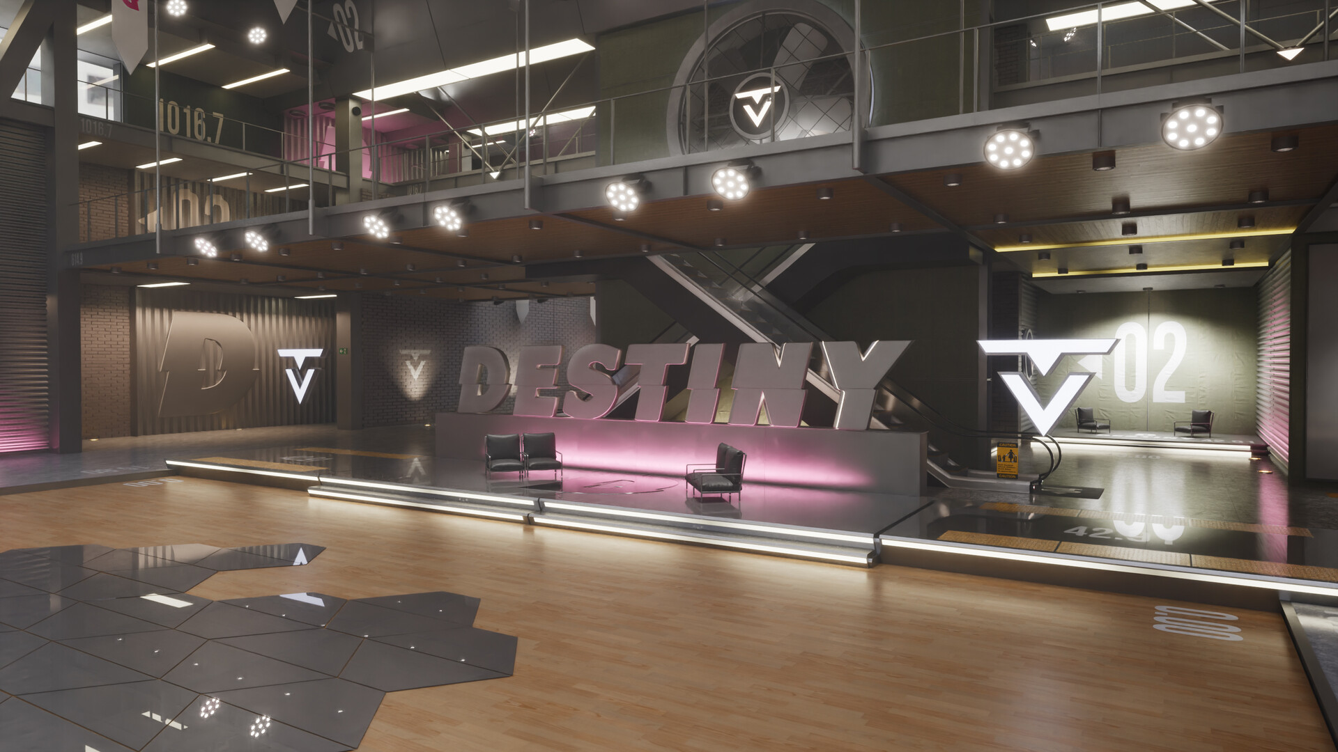 ArtStation - DESTINY CUSTOMIZABLE VIRTUAL SET