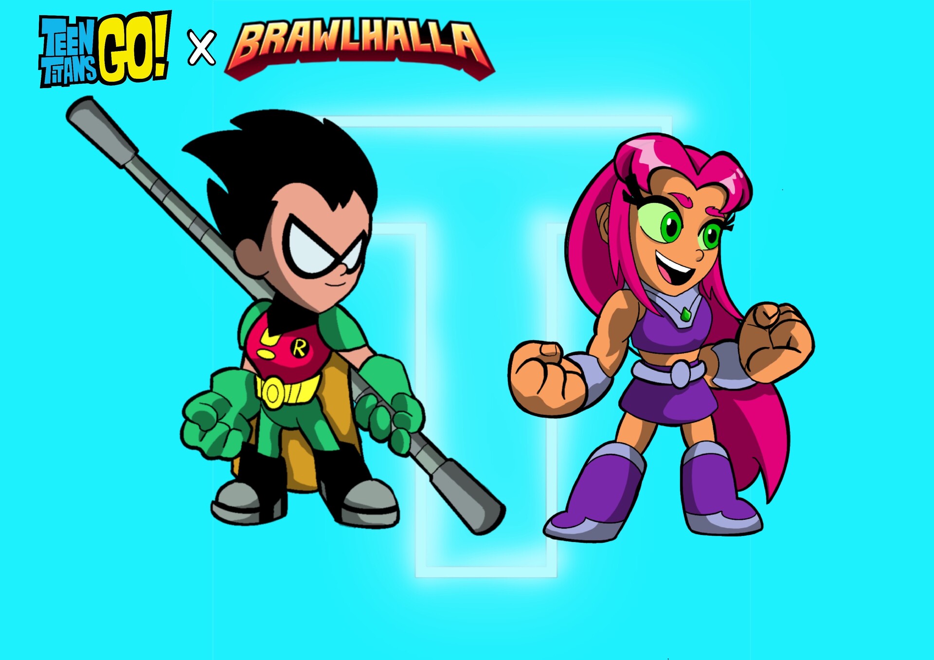 ArtStation - Teen Titans x Brawlhalla Starfire