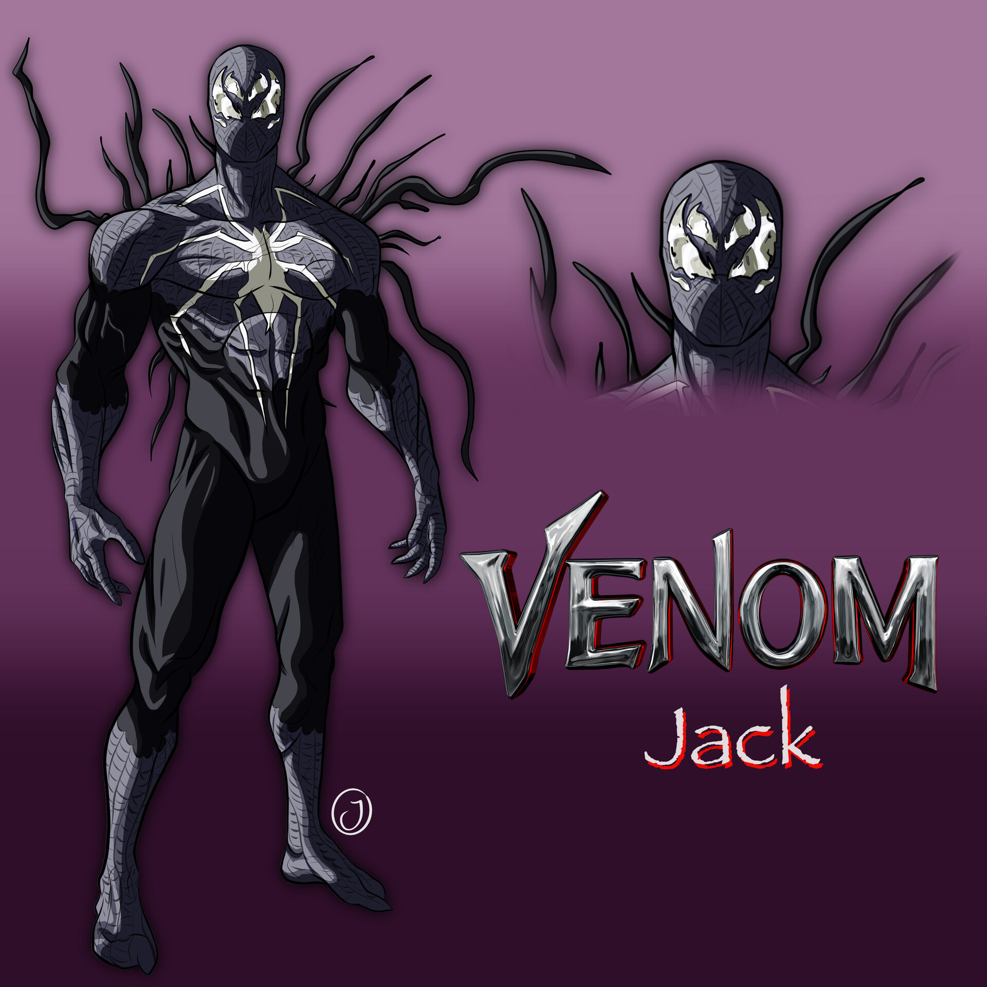 ArtStation - Inktober Venom