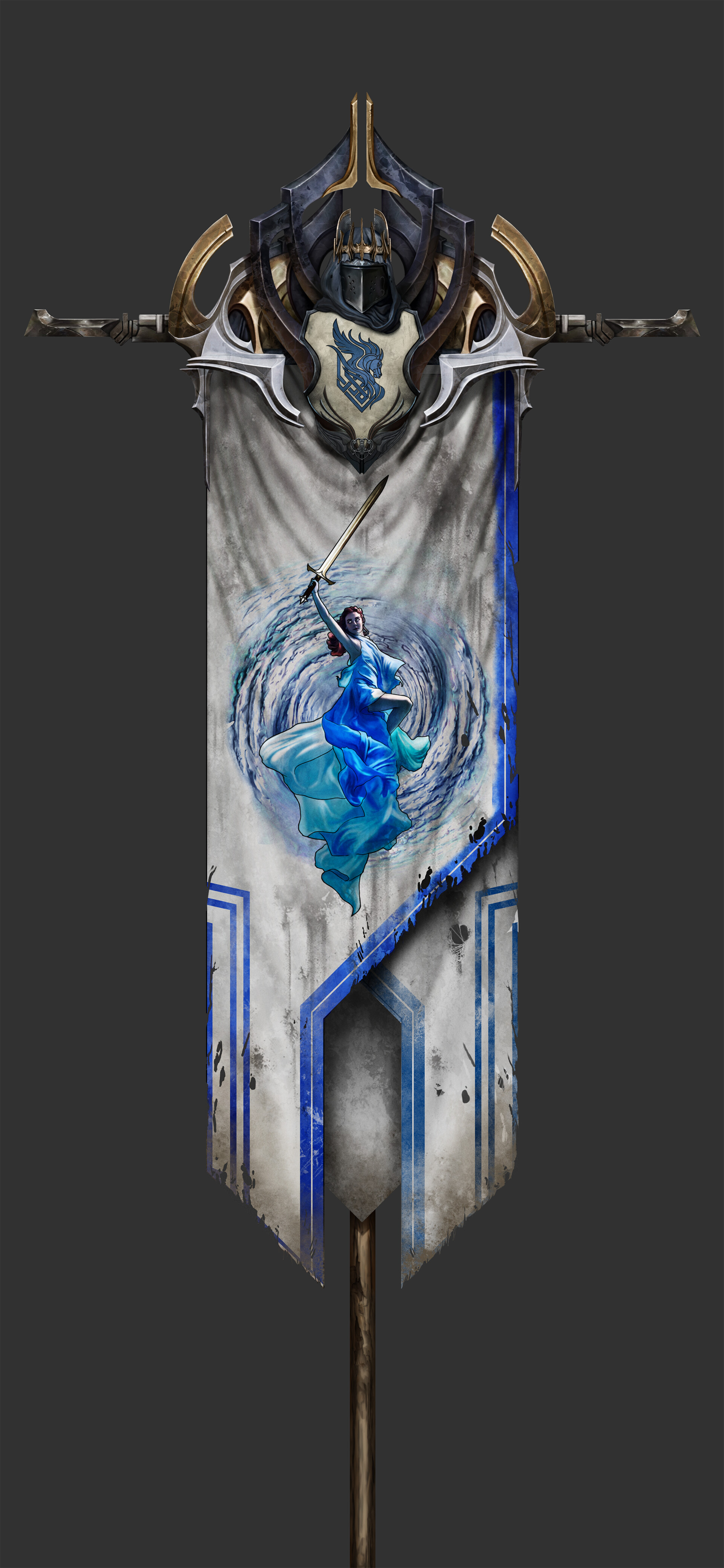 Levente Rückert - Humanity Warbanner