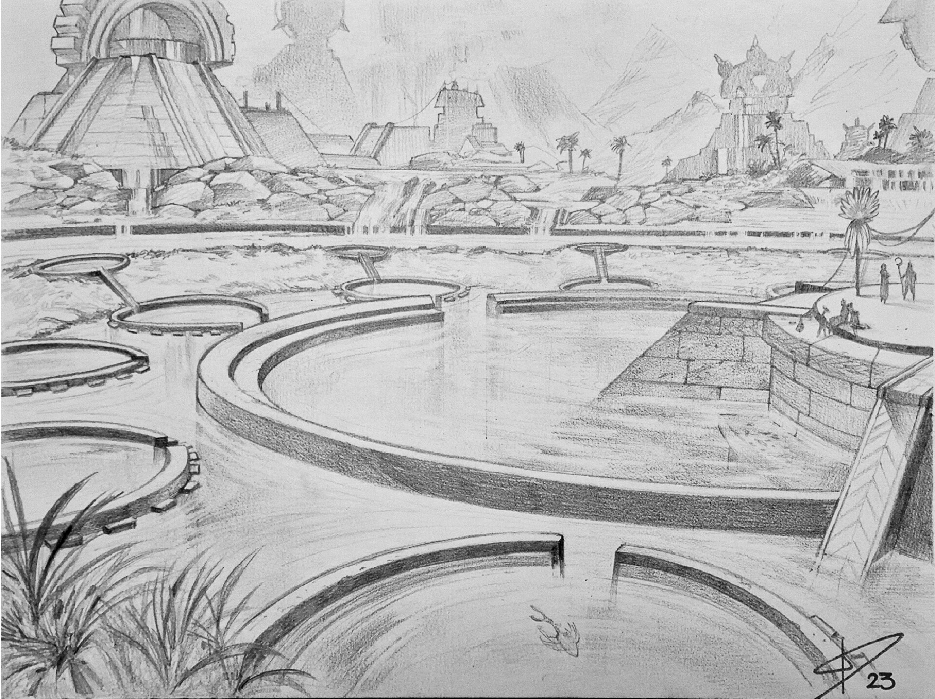 David Alvarez Portfolio - MTG /// The Myriad Pools / The Everflowing Well