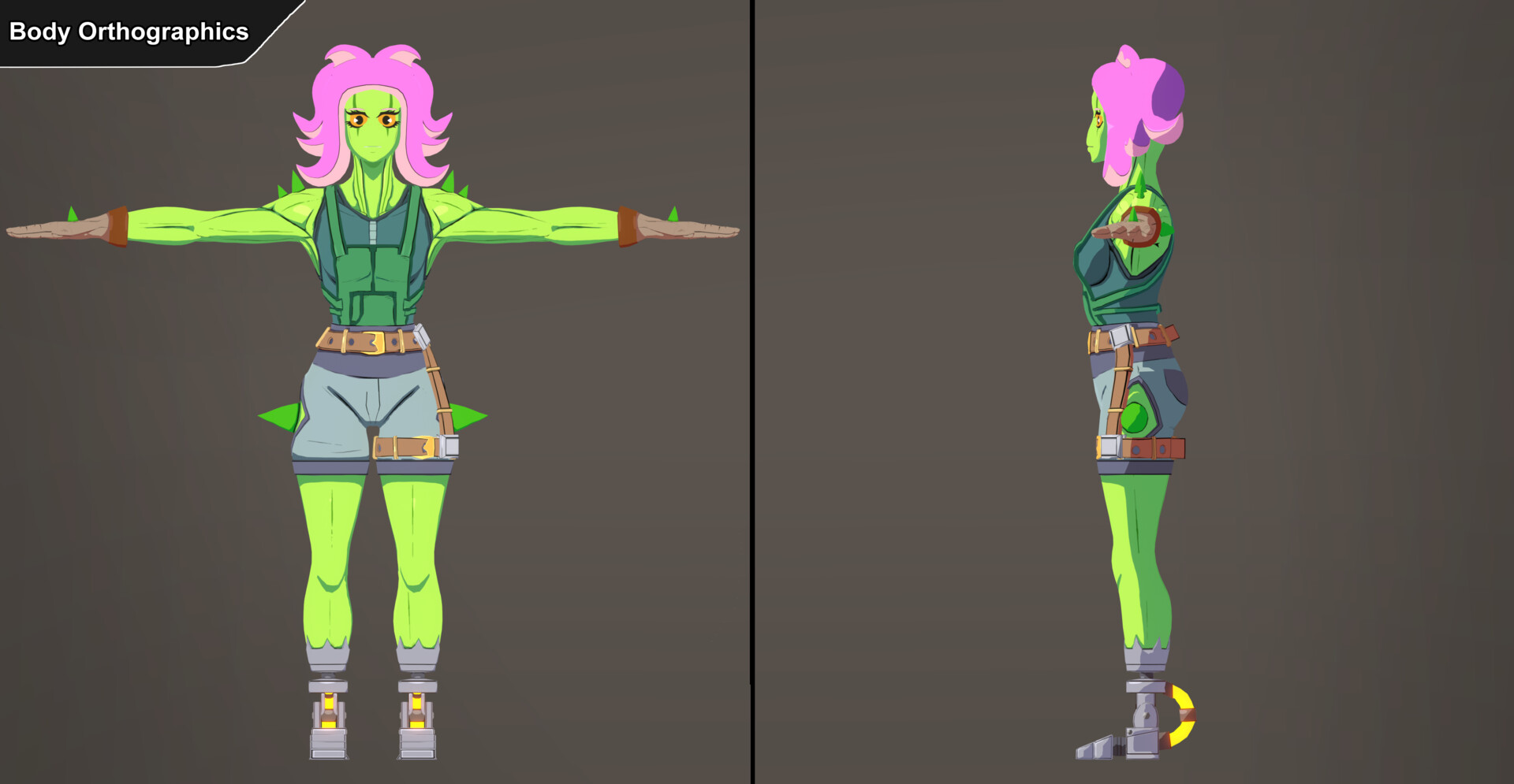 Ryder Mattson - Fumara "Greenlegs" Vera - Character