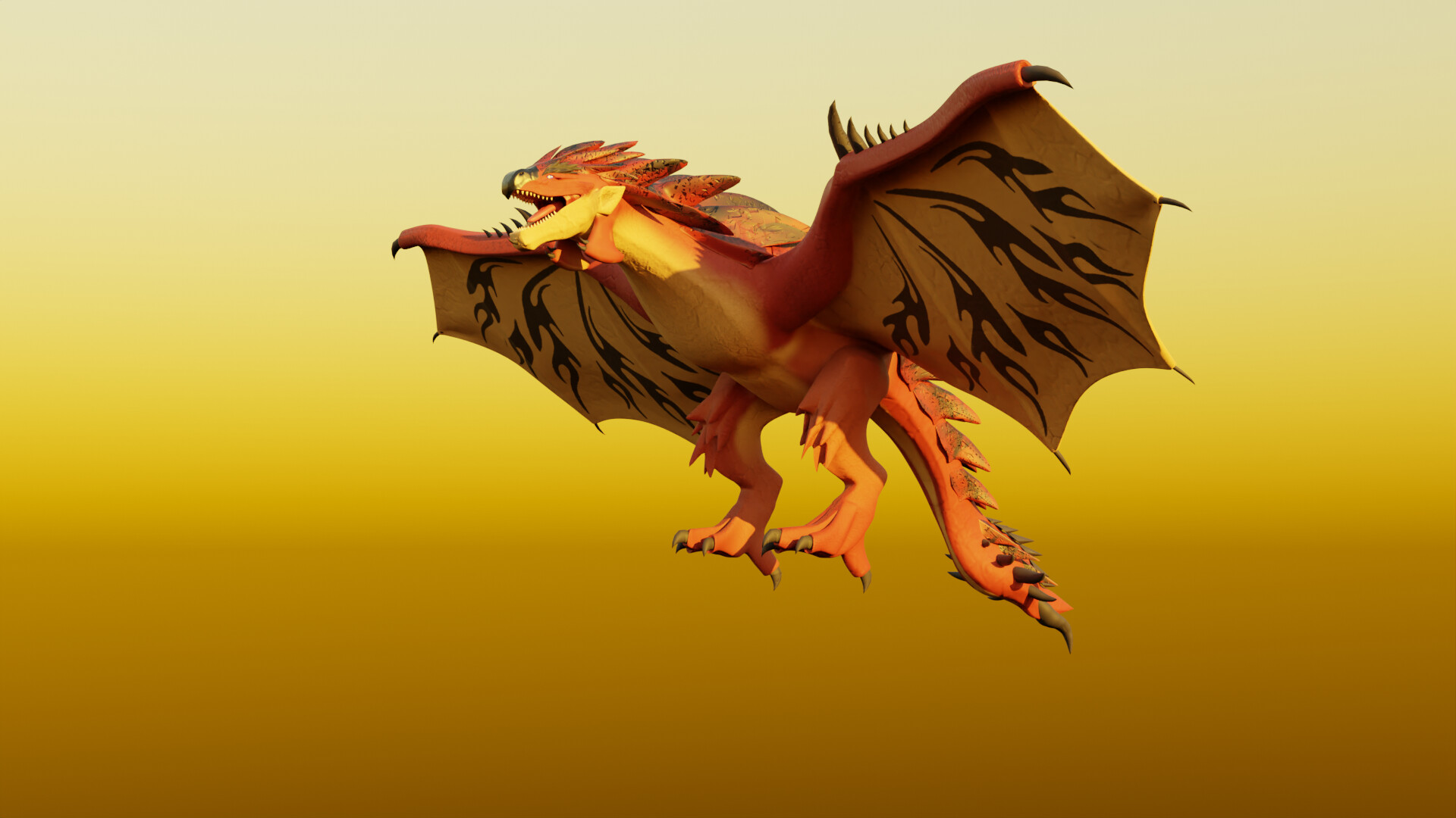 ArtStation - Rathalos 3D model