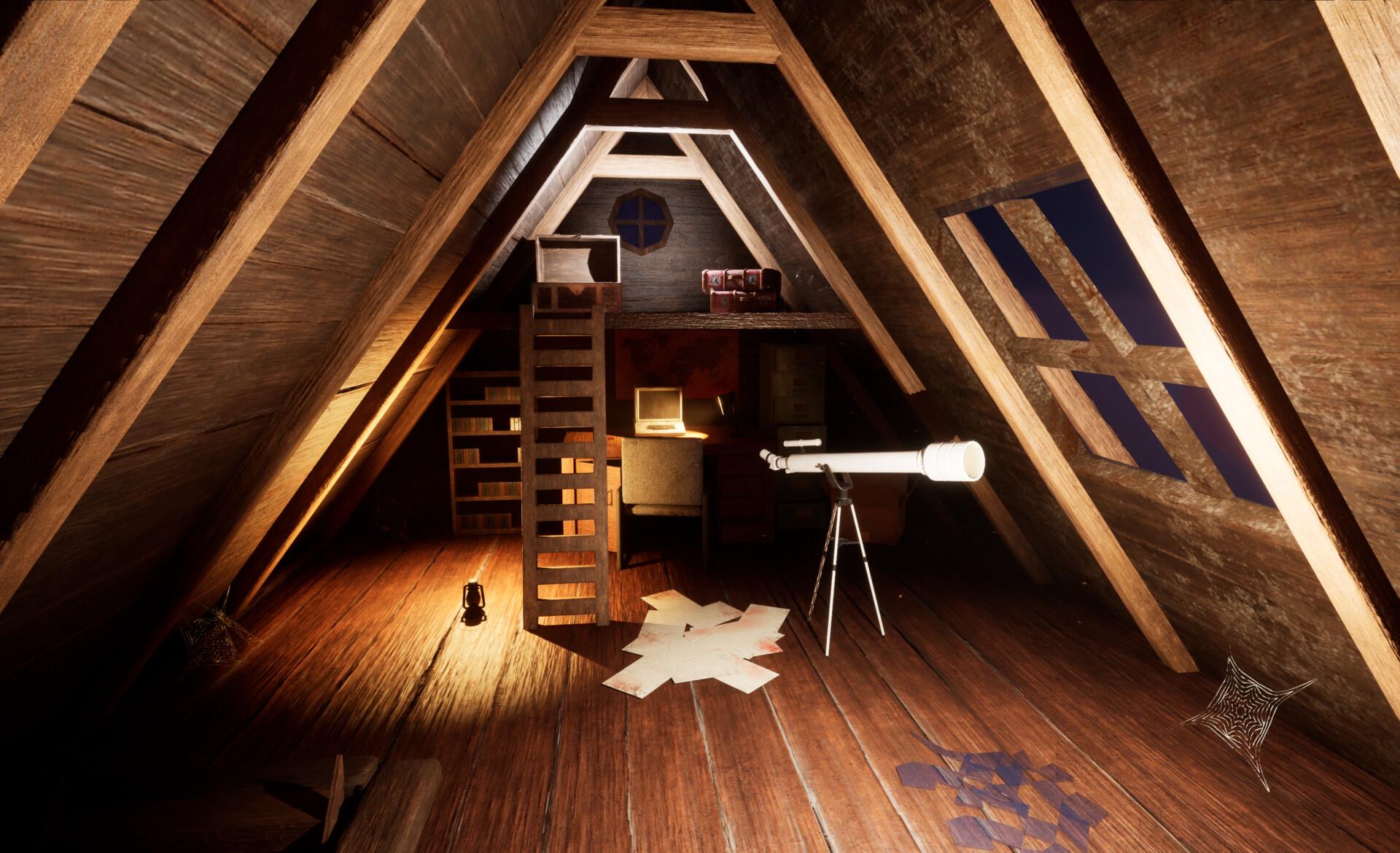 ArtStation - Old attic