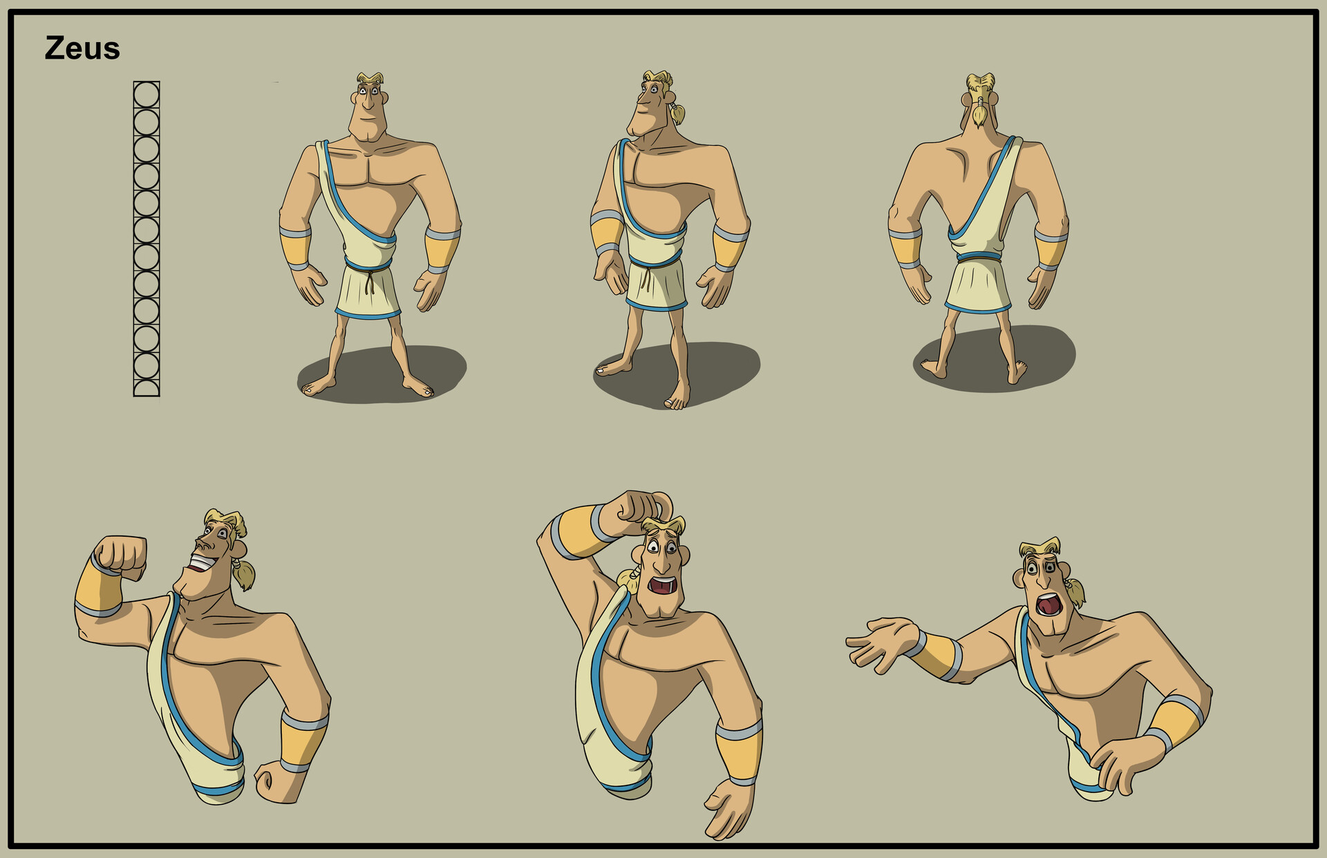 ArtStation - Zeus Character Design