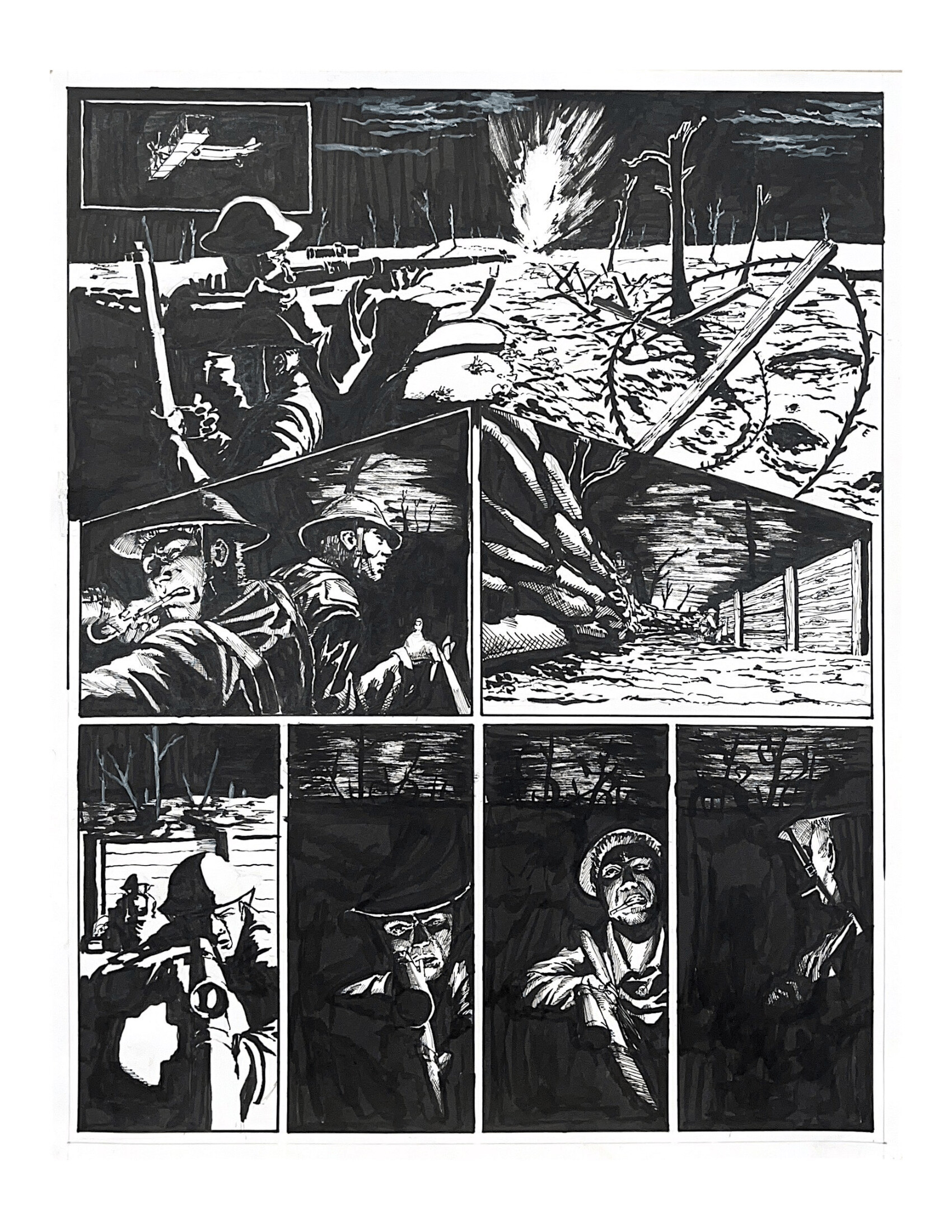 ArtStation - WW1 Horror Comic