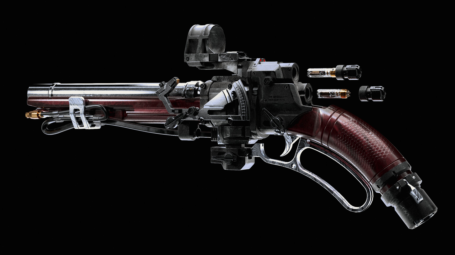 ArtStation - Electronic pistols