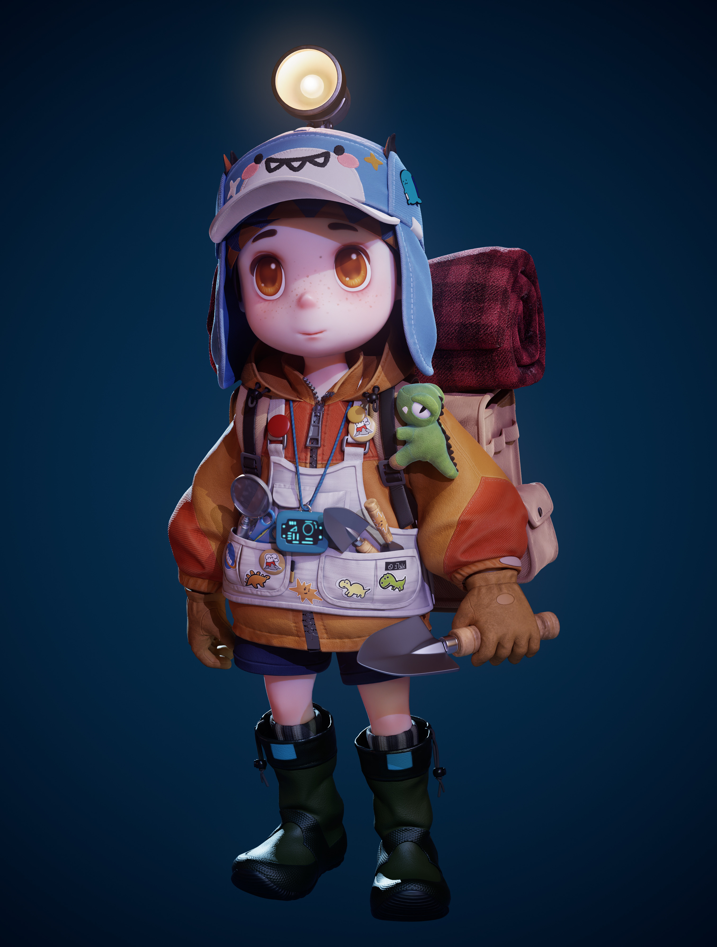 Red - expedition members