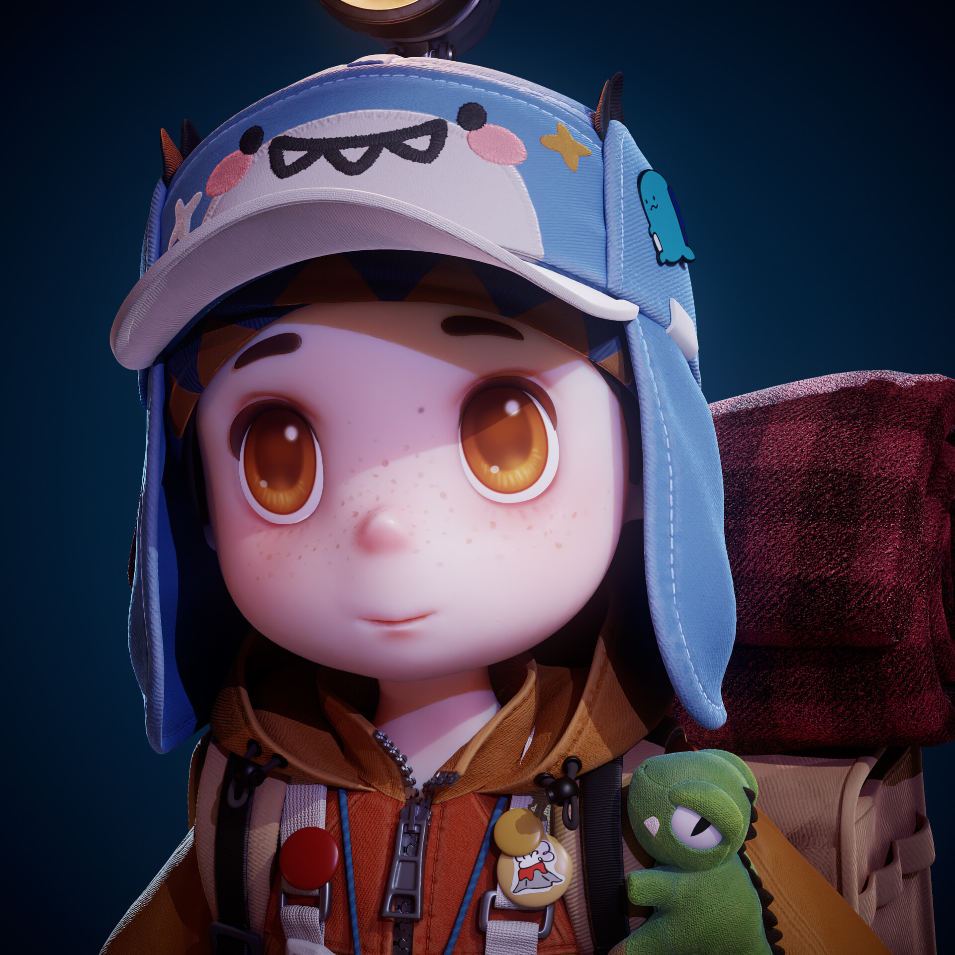 Red - expedition members