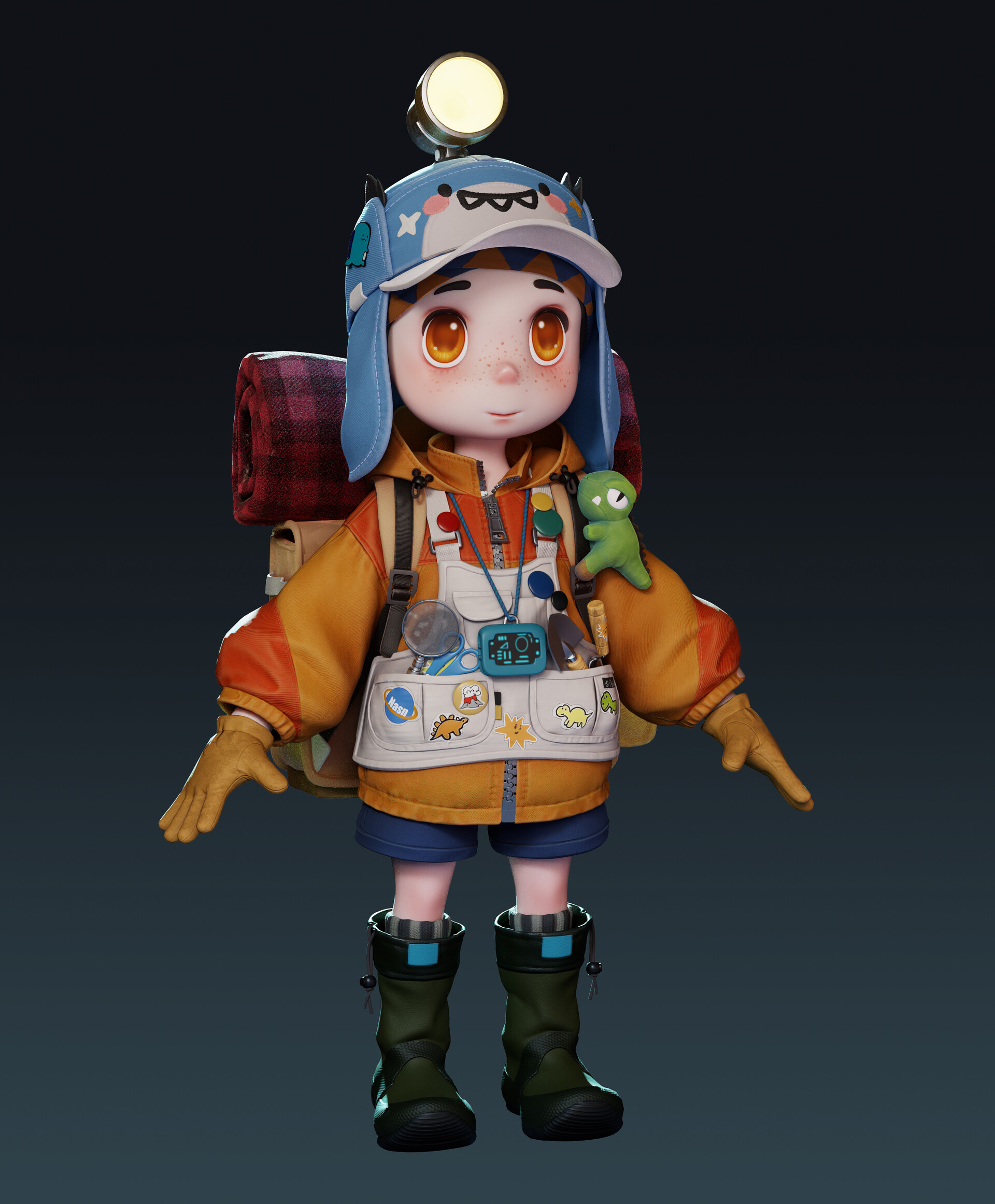 Red - expedition members