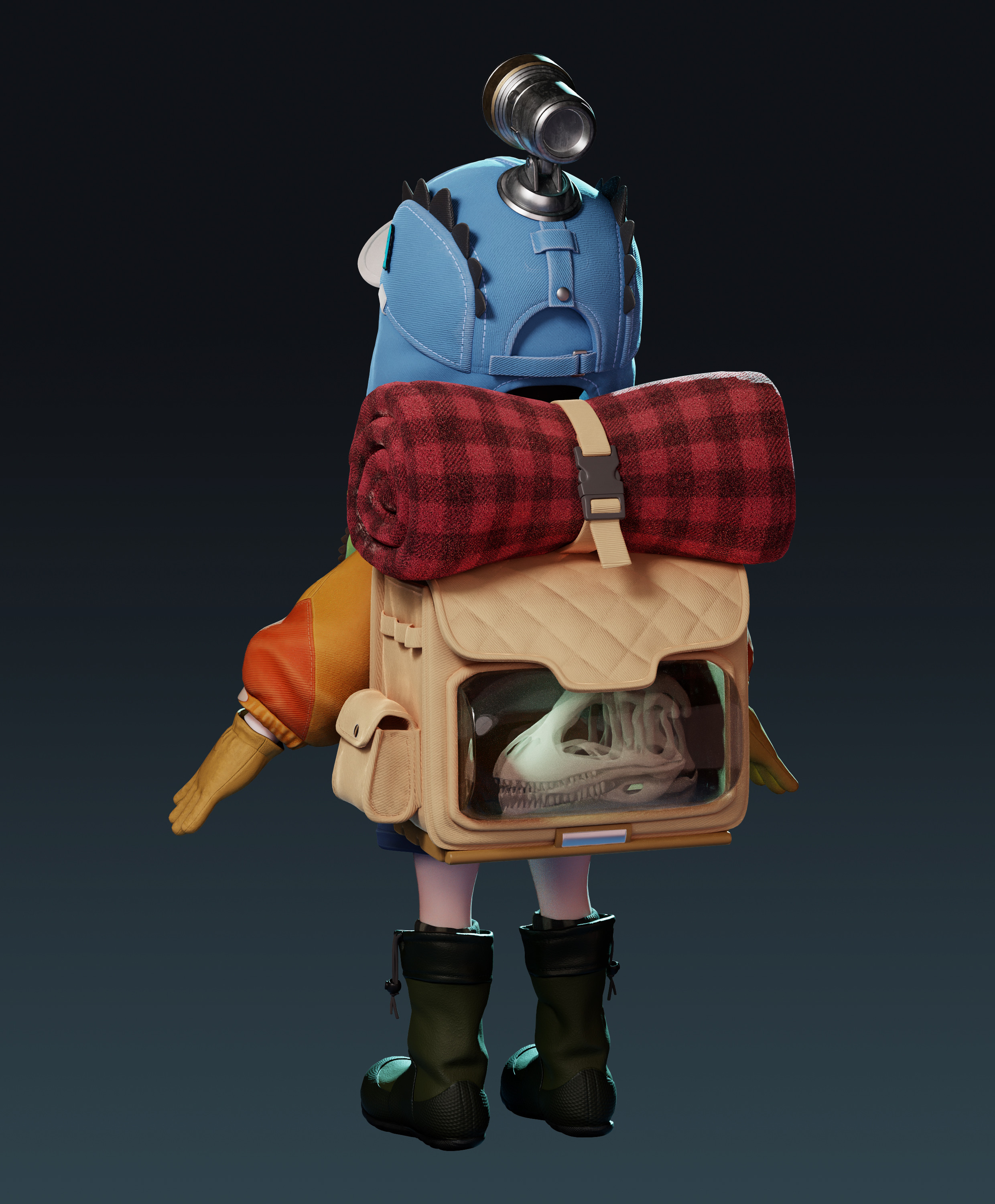 Red - expedition members