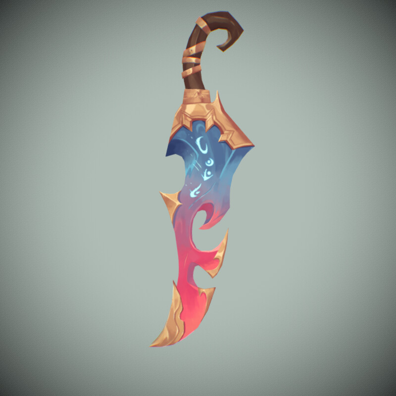 ArtStation - Hand-painted Sword