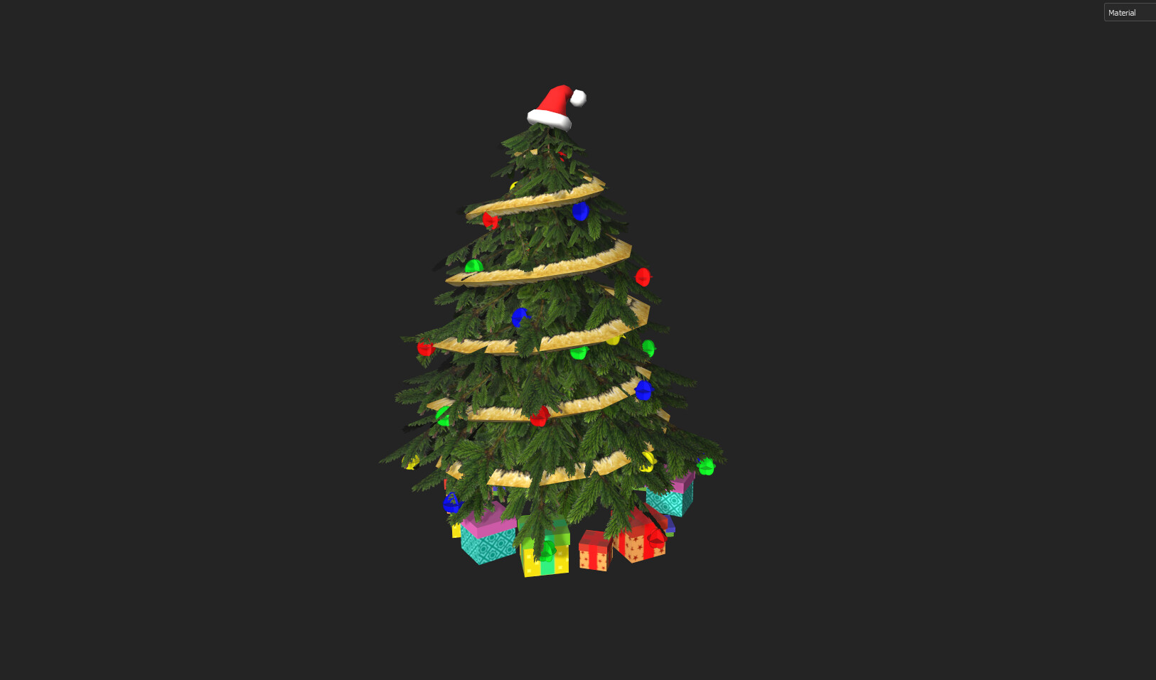ArtStation - Christmas tree (Mobile game)