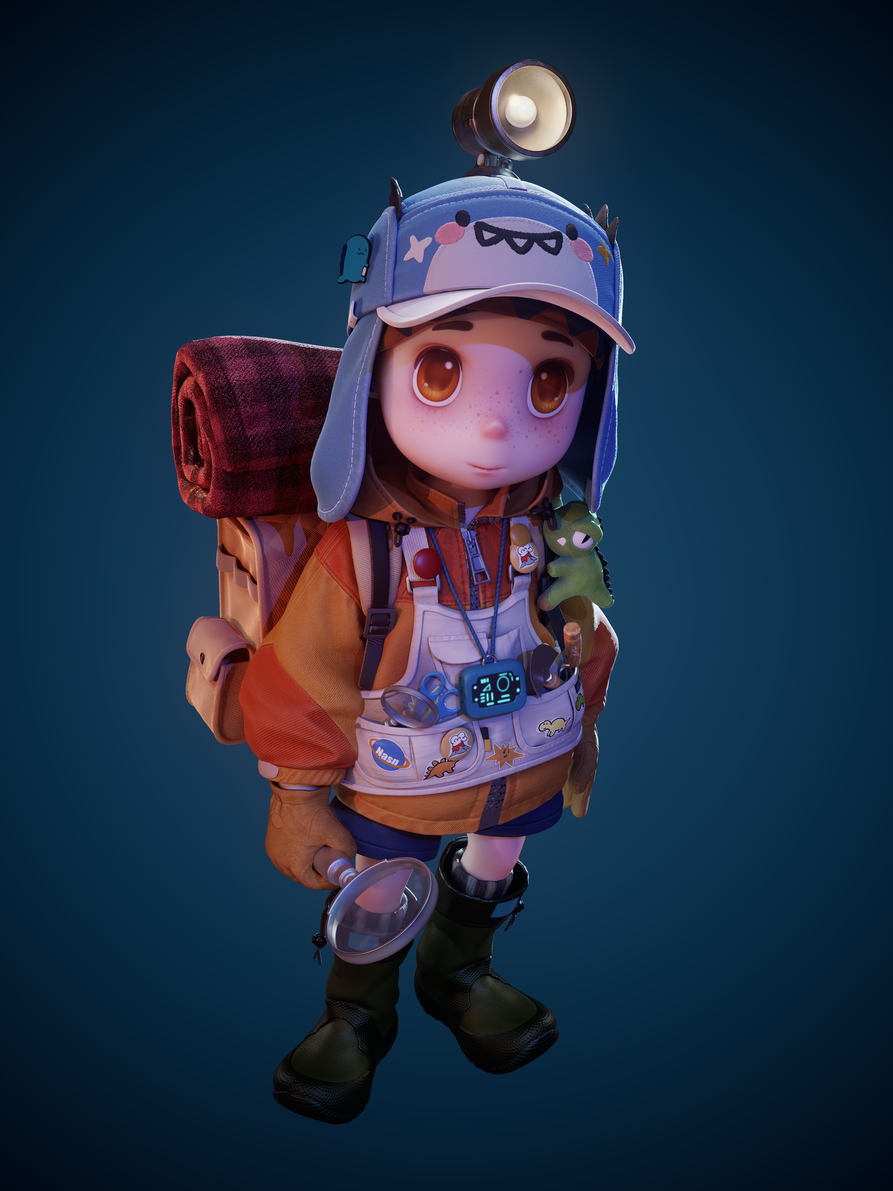 Red - expedition members