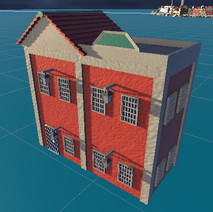 ArtStation - Low Quality / Poly Buildings