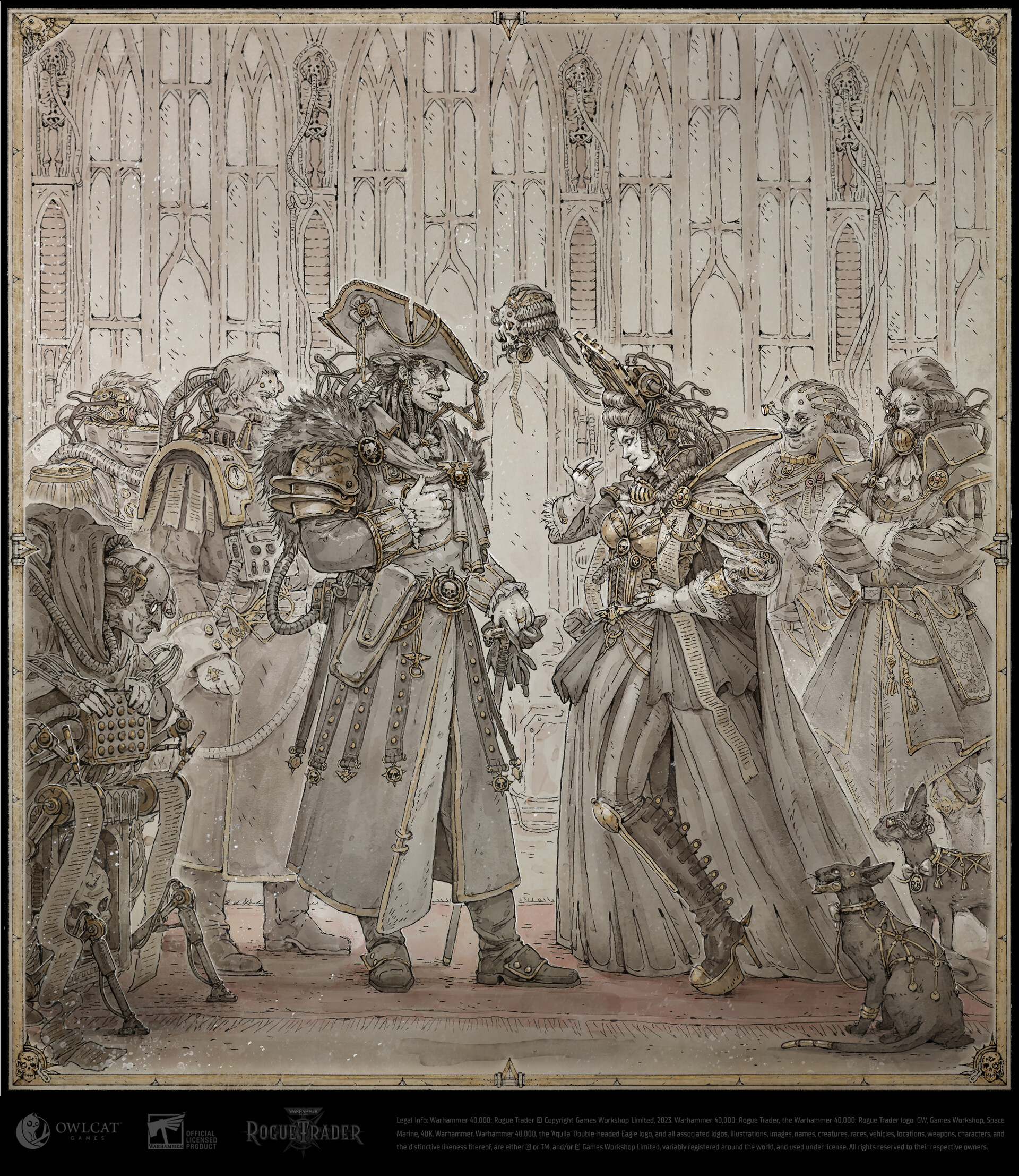 rogue trader artwork