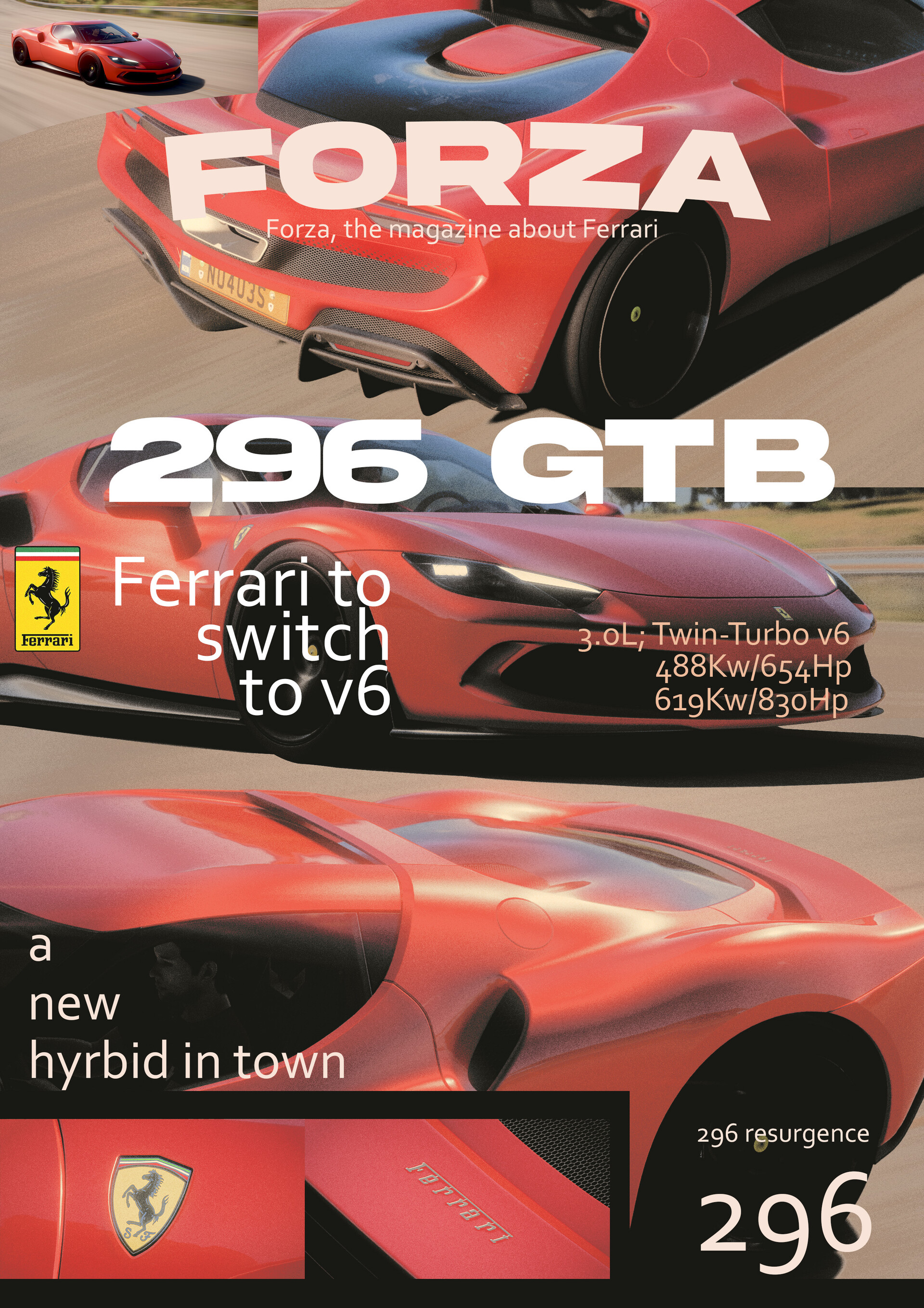 ArtStation - Forza - The Magazine About Ferrari (concept art)