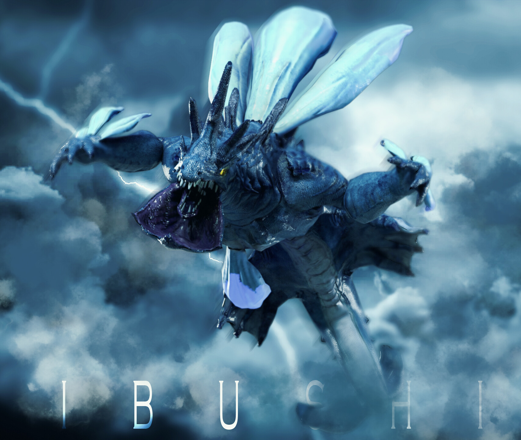 ArtStation - Wind Serpent Ibushi