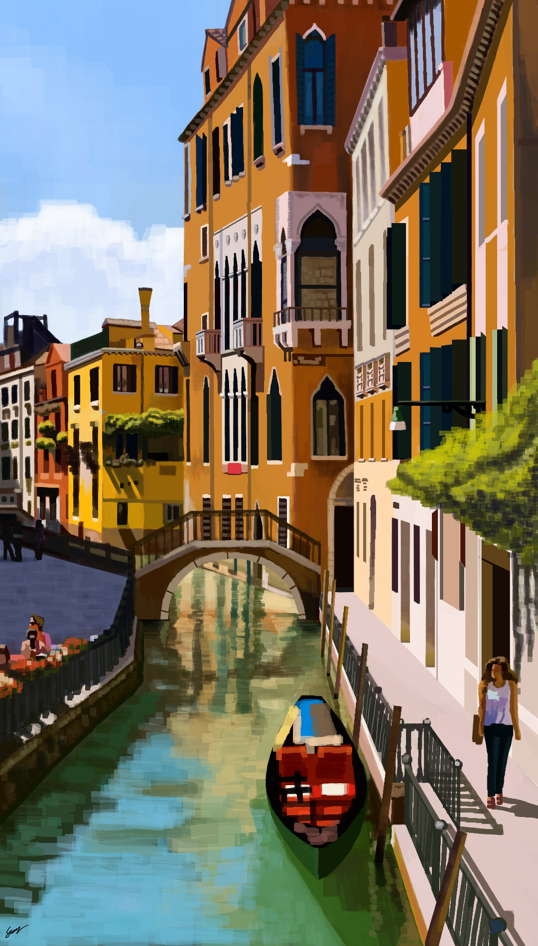 ArtStation - portrait of venice streets