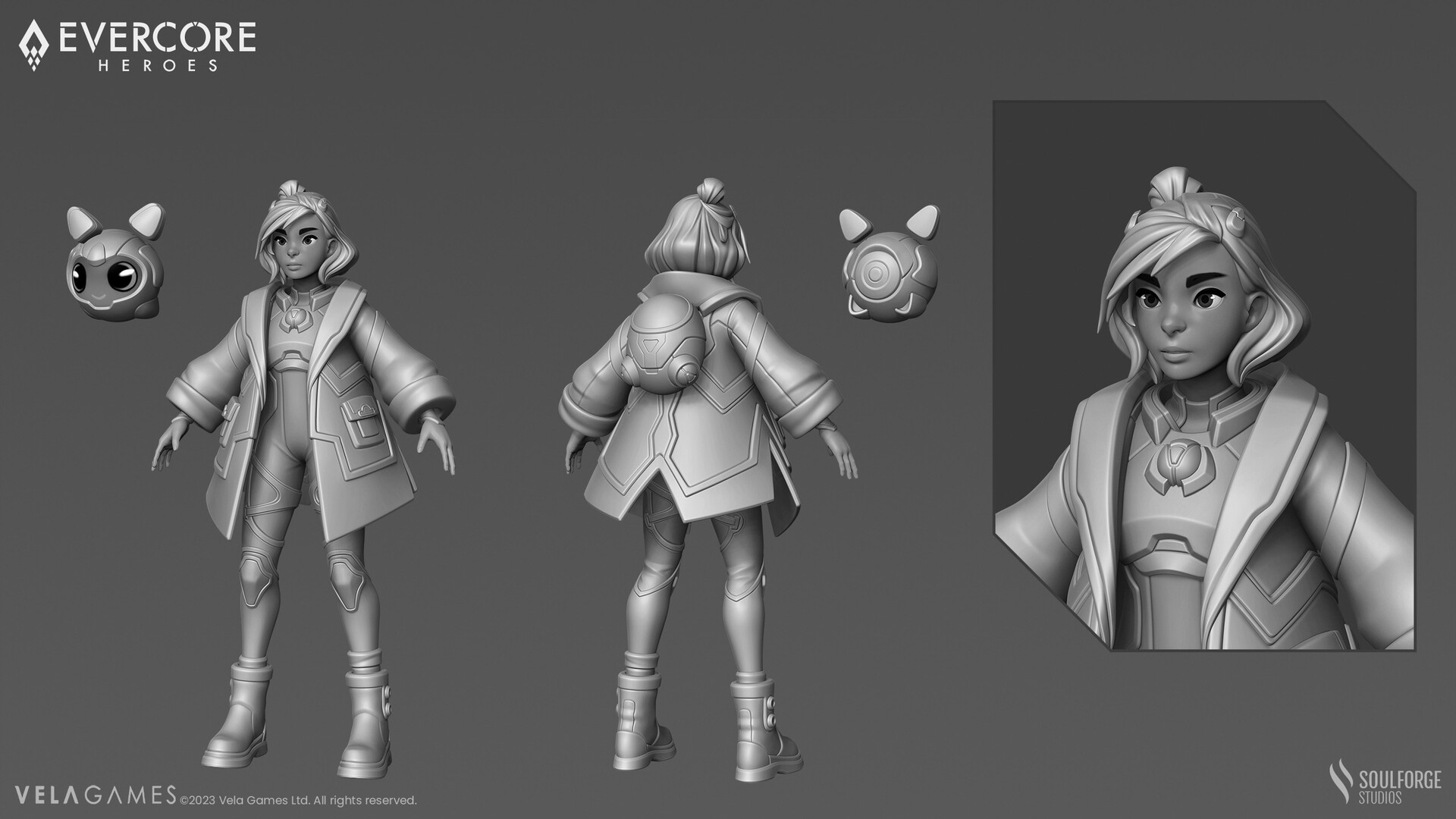 Soulforge Studios - EVERCORE HEROES - SKYE BASE SKIN