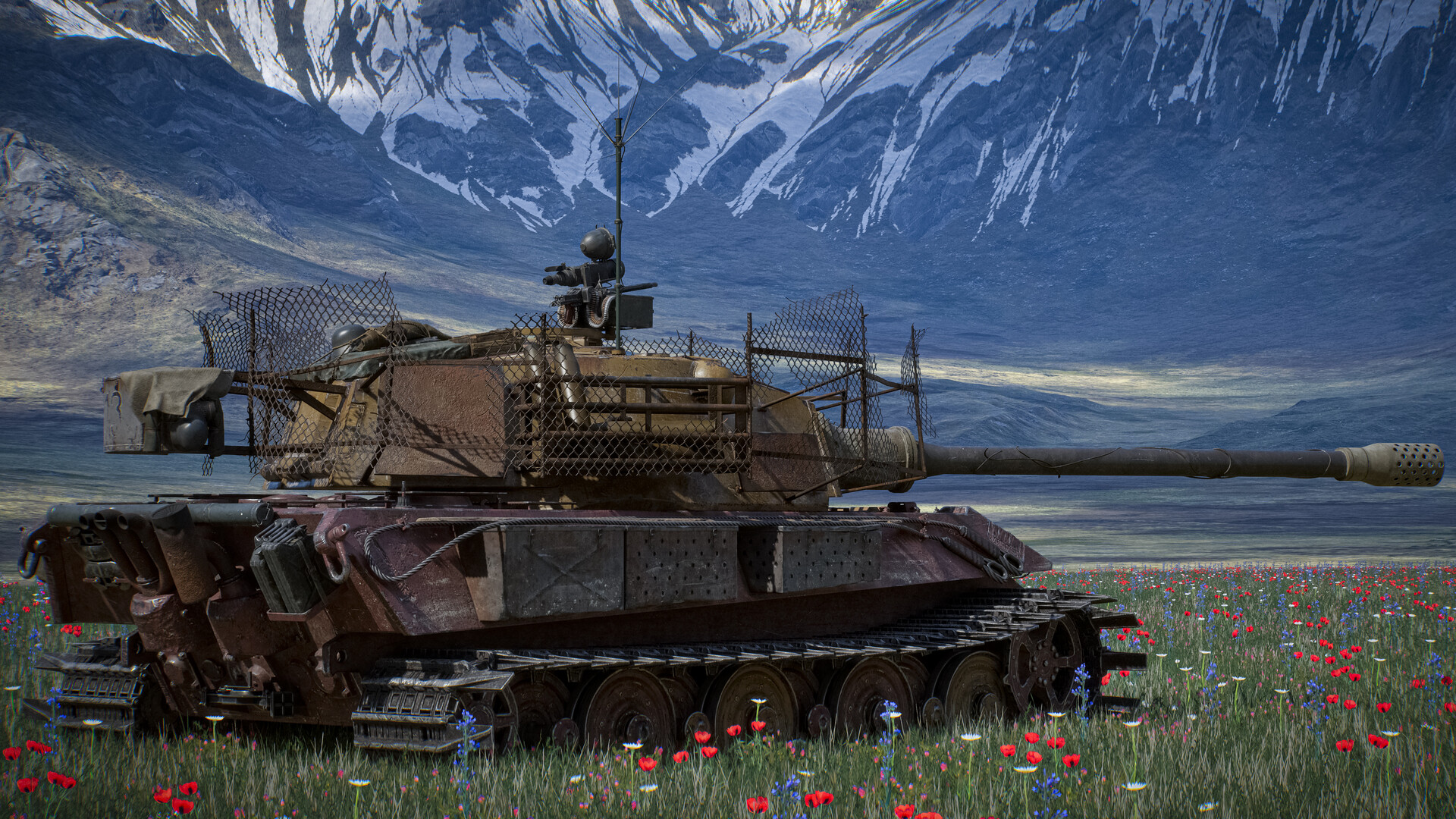 Sergey D Yatlov - E75 New Year 3D style for WoT