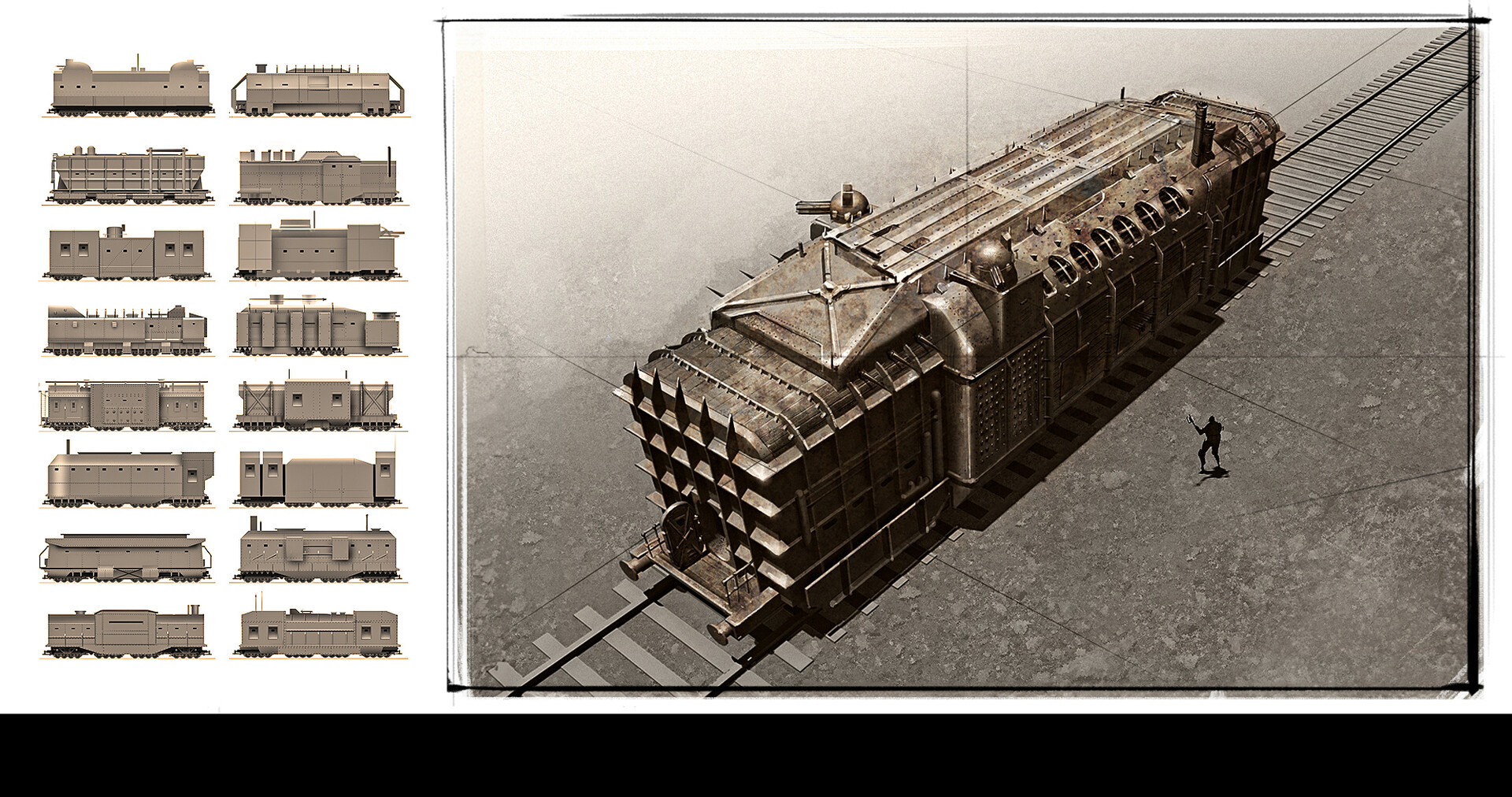 ArtStation - Train Cart