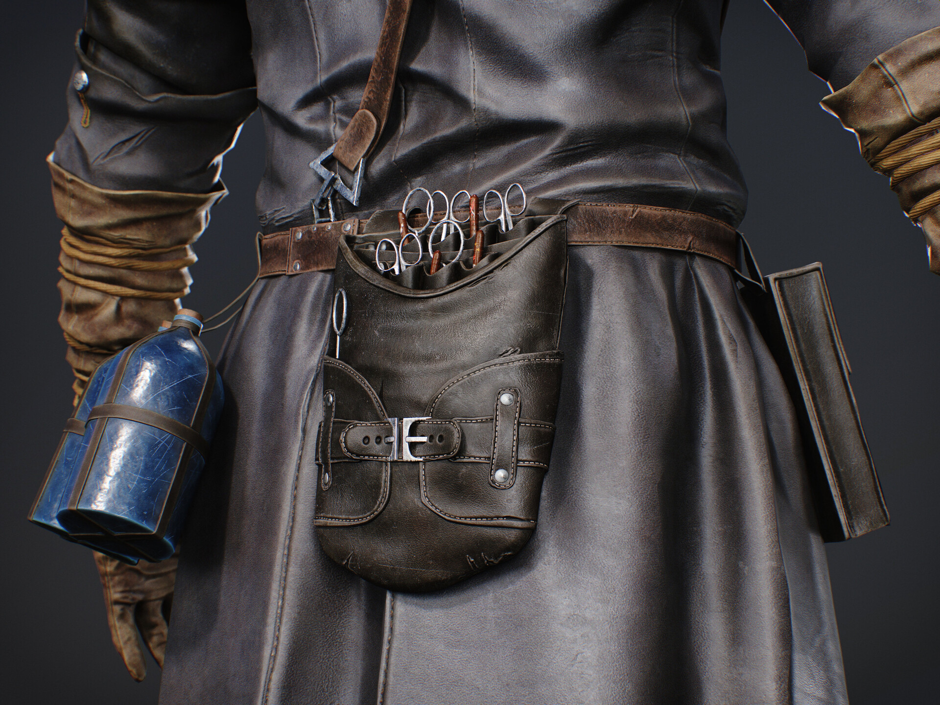 Ivan Pavlov - Bloodborne's Eileen the Crow fan art