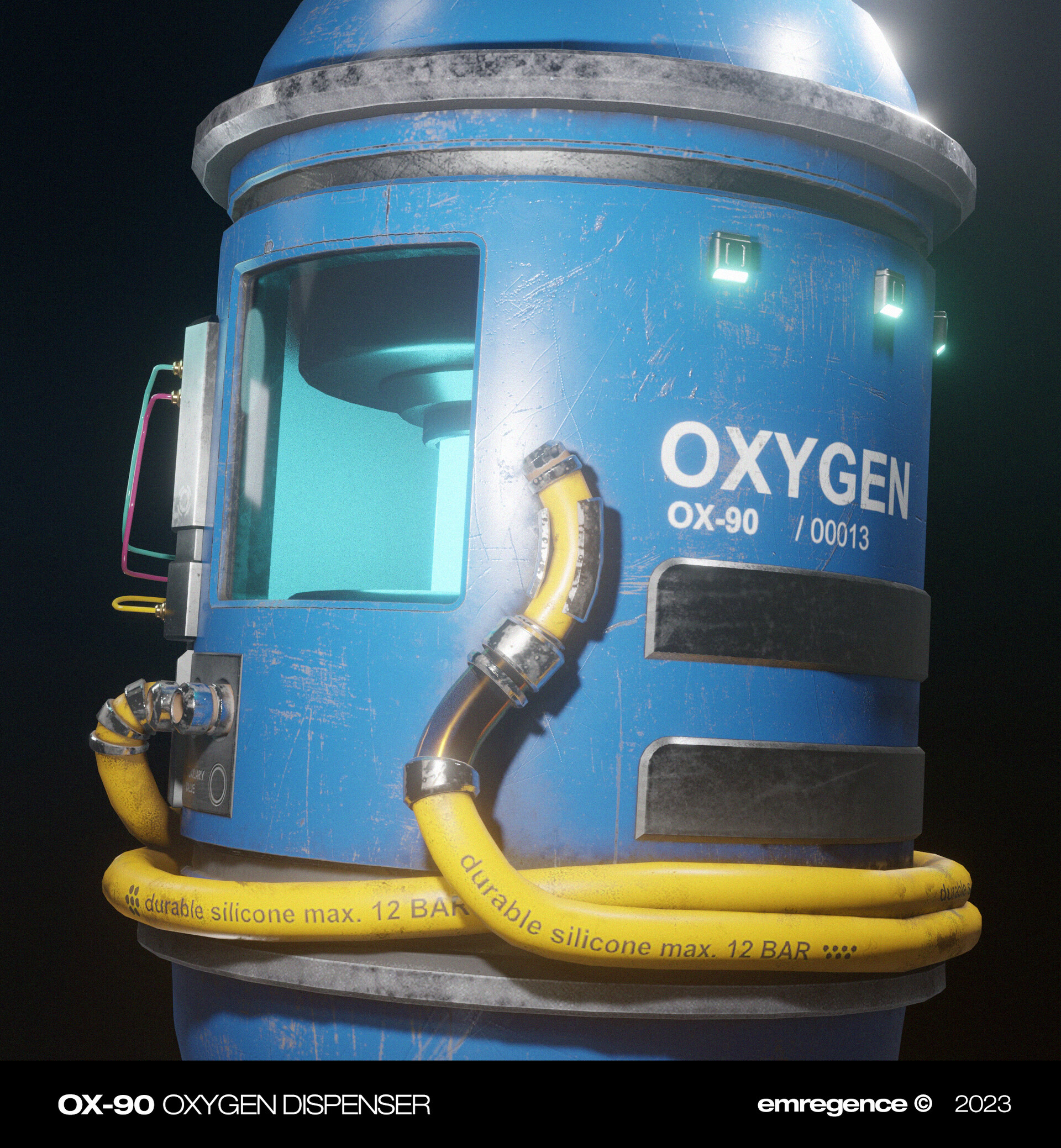 Emre Gence - OX-90 Oxygen Dispenser