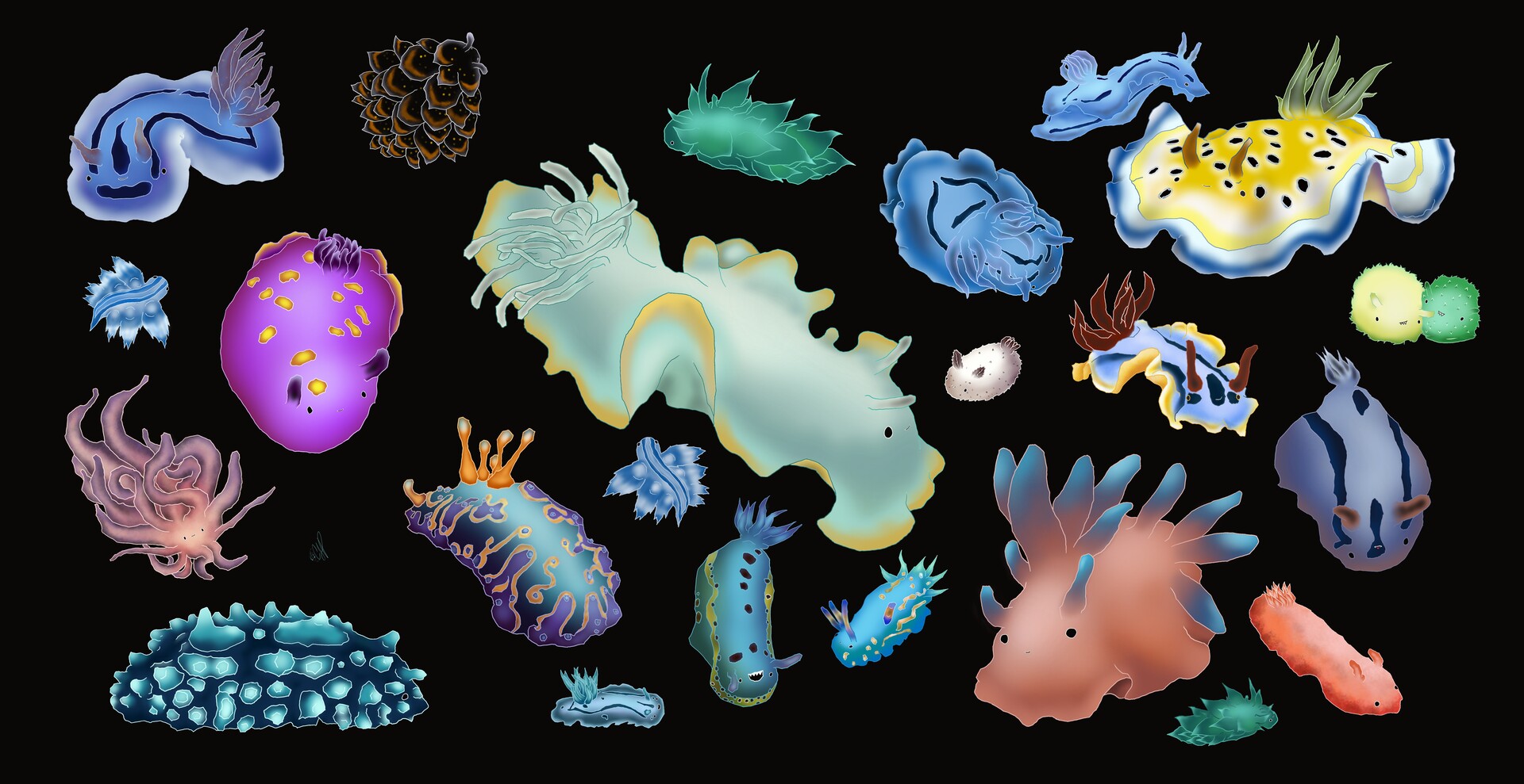 ArtStation - Nudibranchs