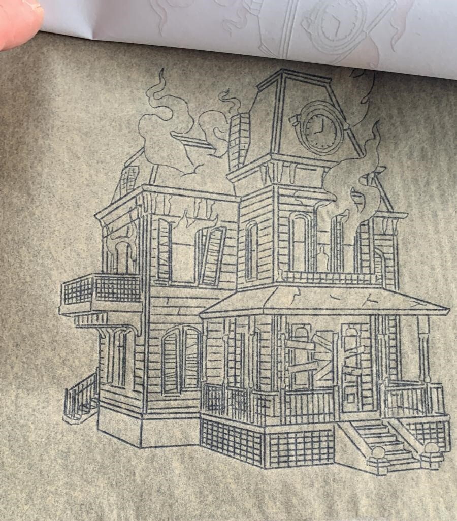 burning house project