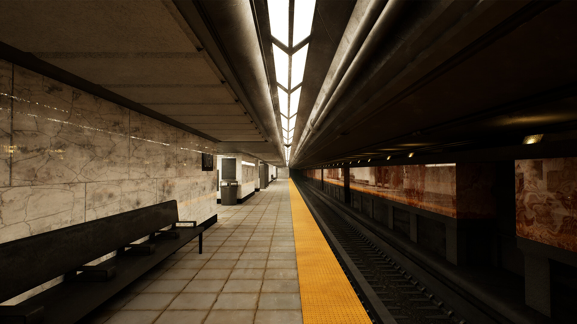 ArtStation - Game Environment Hallway